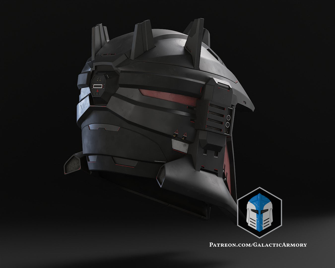 Moff Gideon Spartan Helmet - 3D Print Files 3D model 3D printable ...