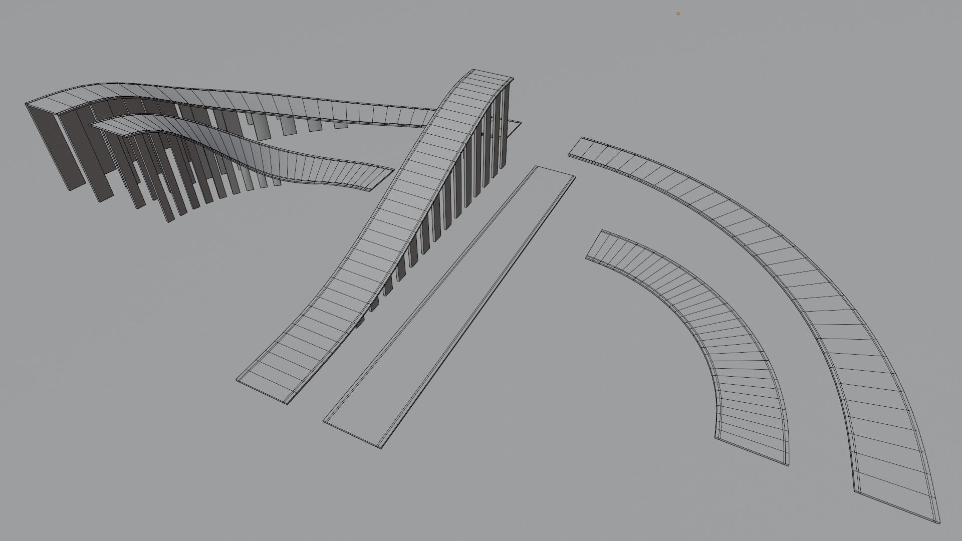 Modular Cartoon Race Track free VR / AR / low-poly 3D model | CGTrader