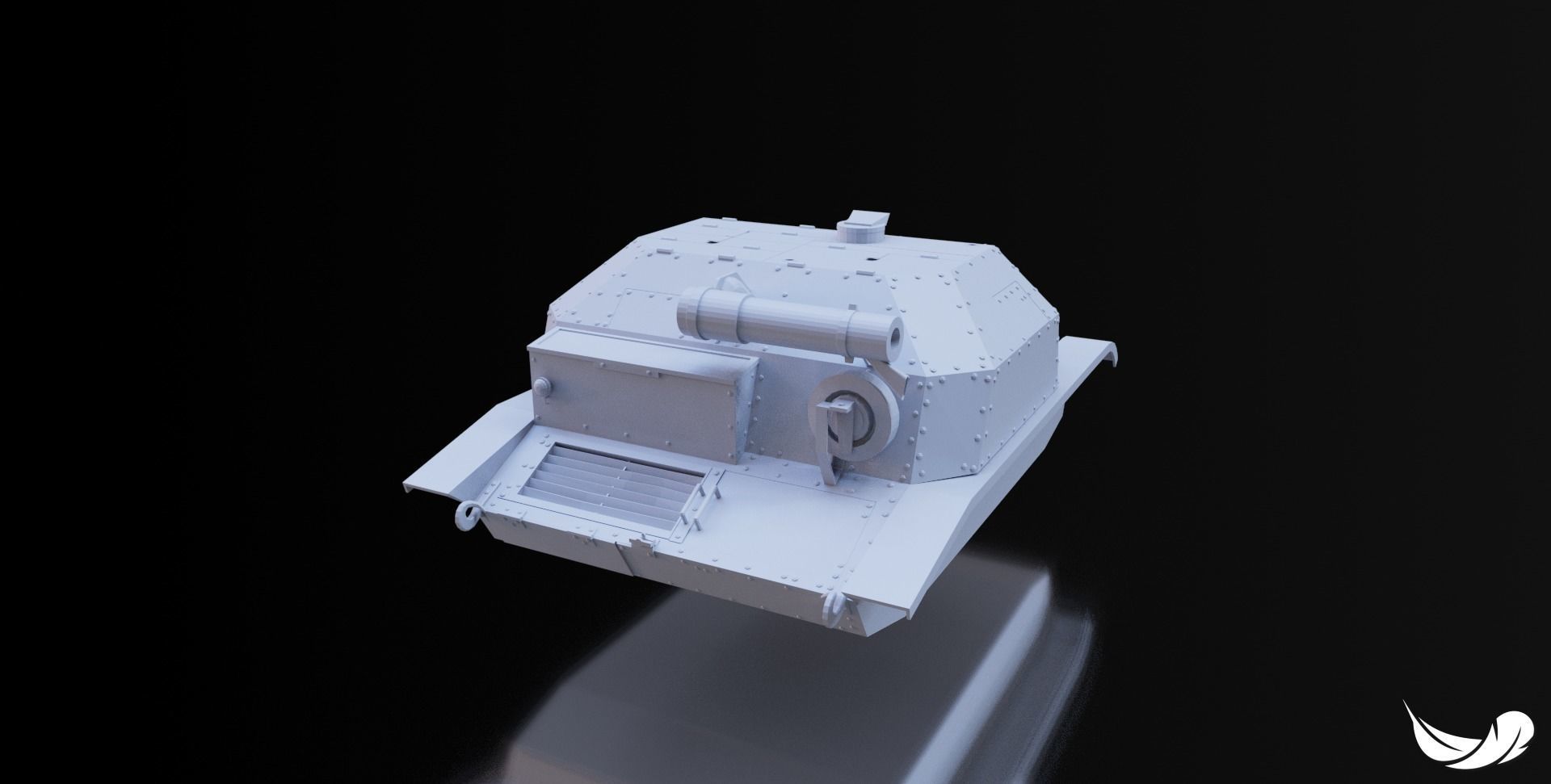 TKS-Z-NKM-20 TANK - 1-35 - 1-50 - 1-72 3D model 3D printable | CGTrader