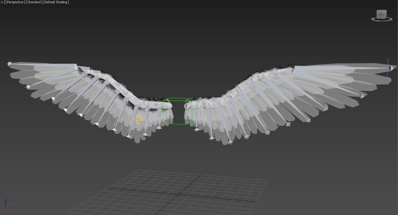 Angel Wings Version 2 3D model rigged | CGTrader