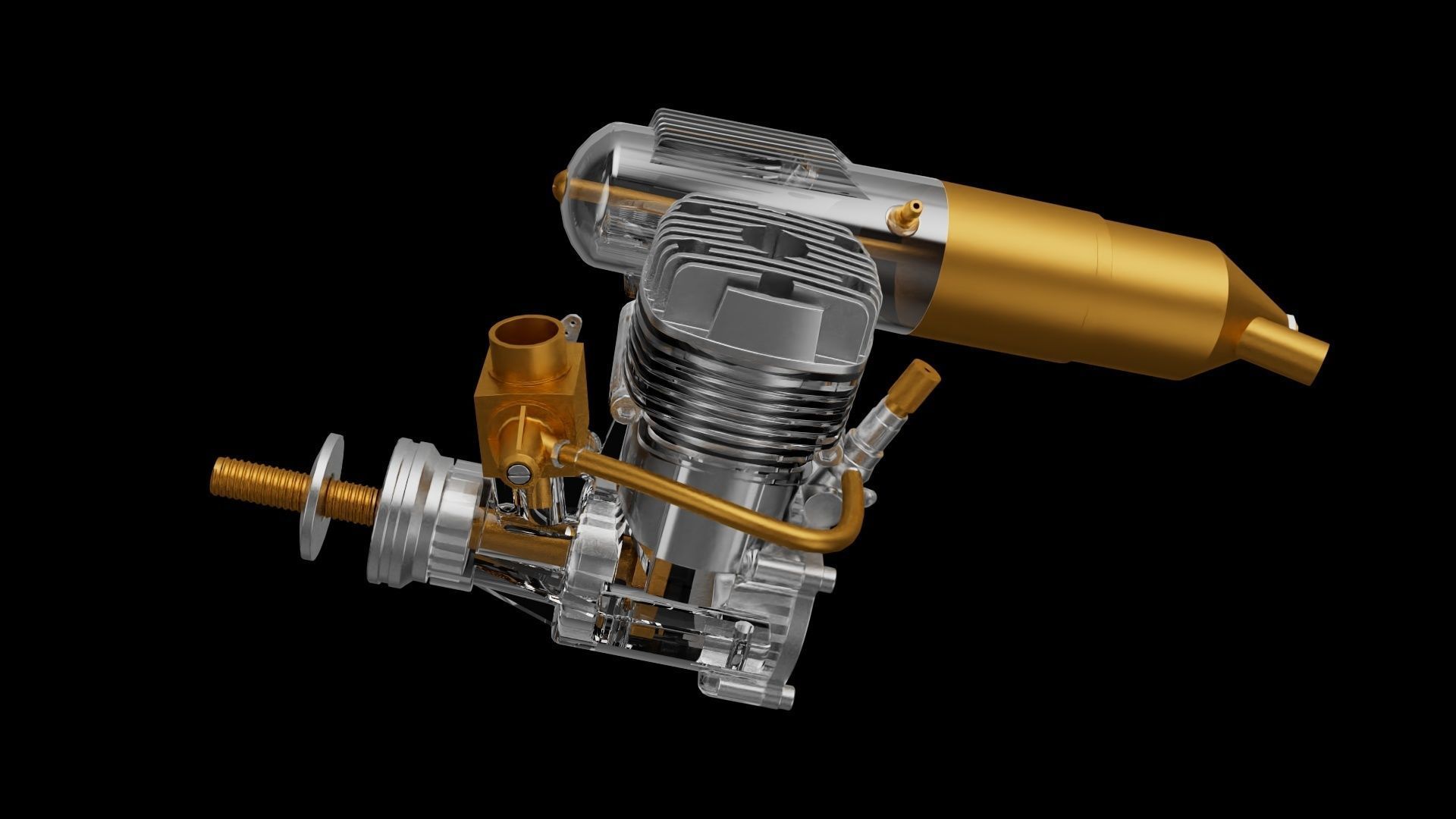 Model Engine 91 v2 3D model 3D printable | CGTrader