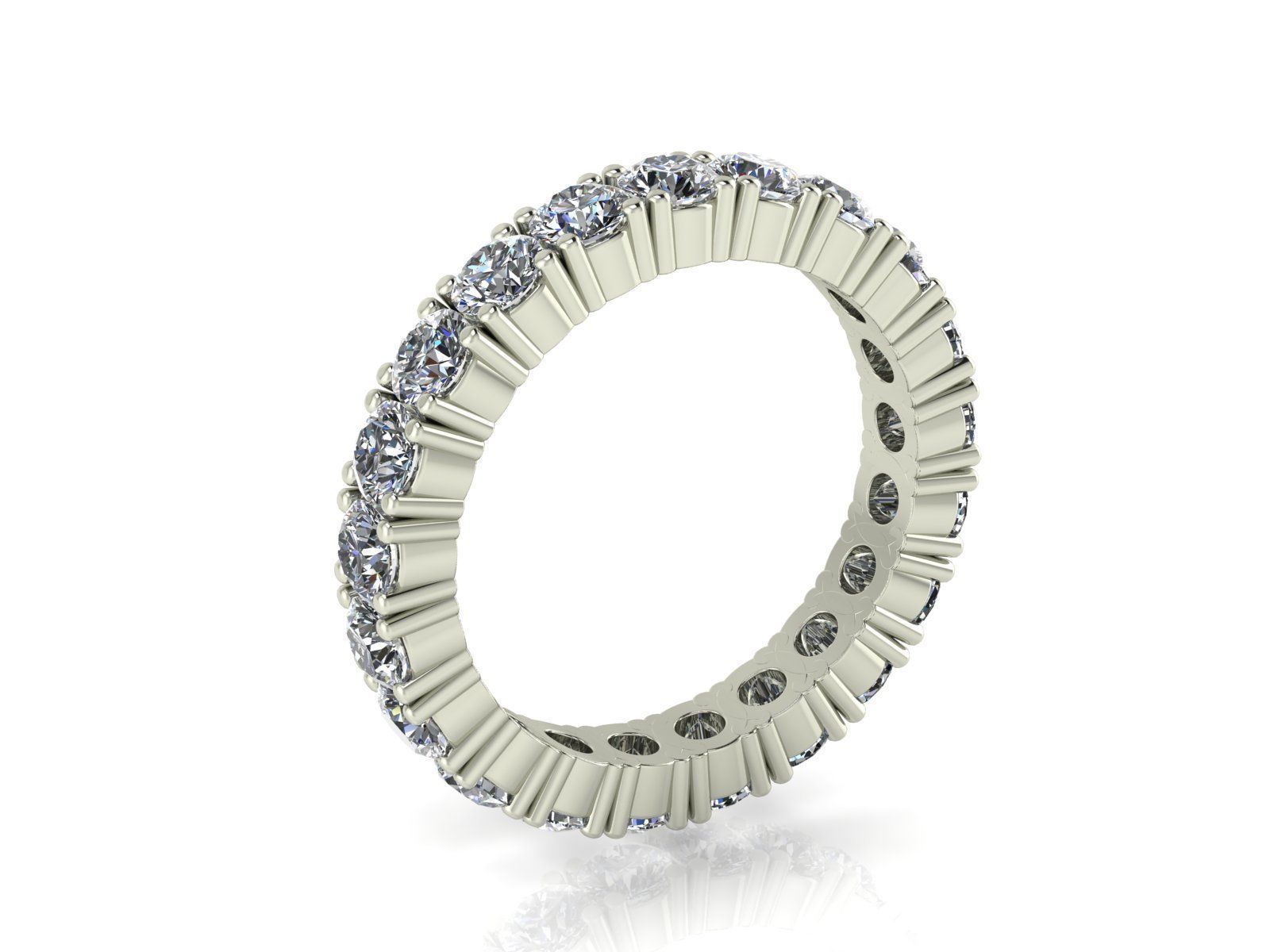 Classic Eternity Band Ring 3D model 3D printable | CGTrader