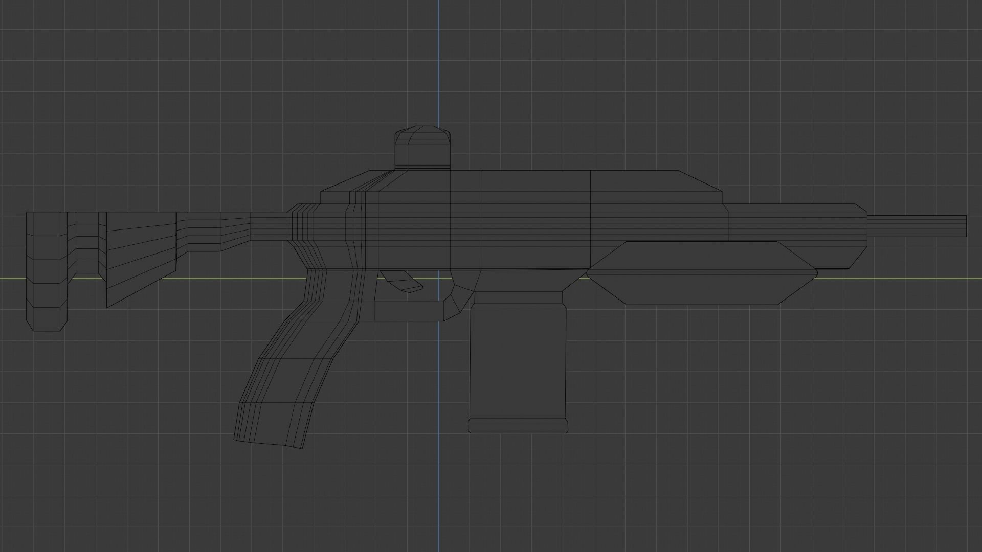 3D model Sci-Fi Semi Shotgun VR / AR / low-poly | CGTrader