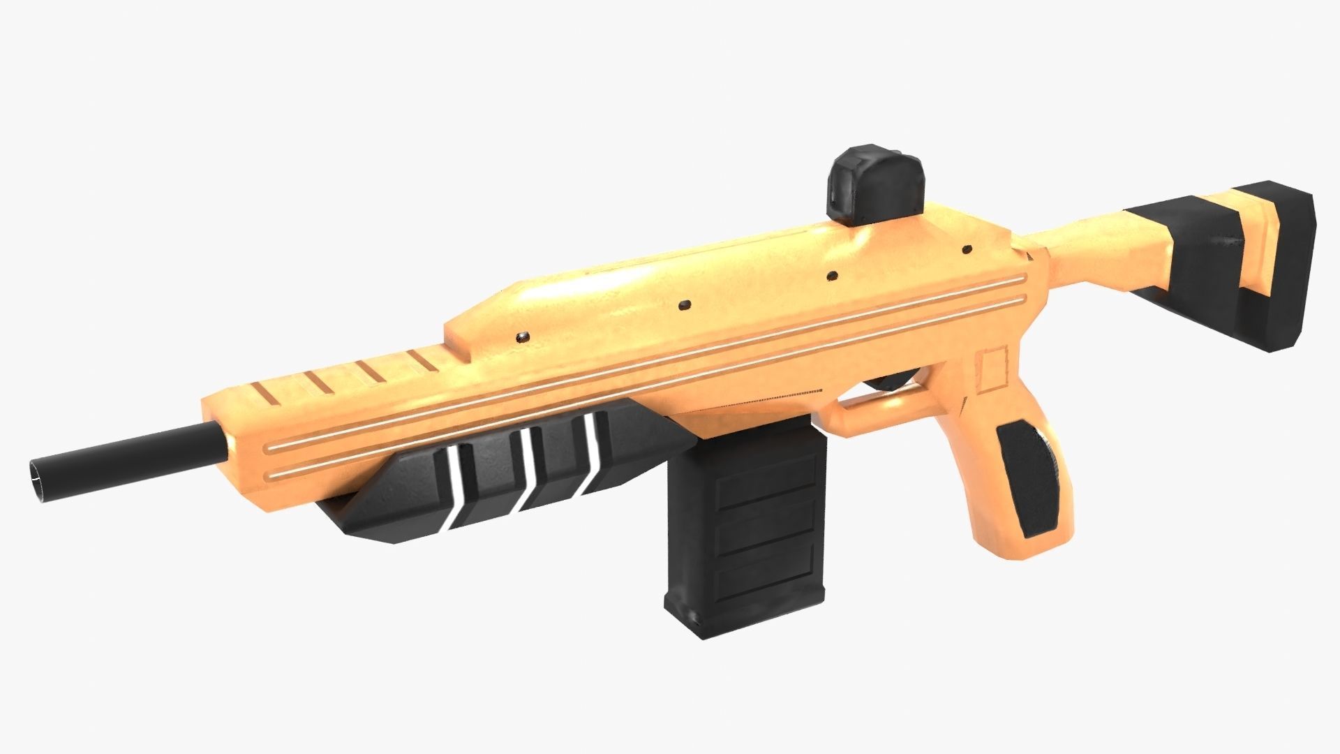3D model Sci-Fi Semi Shotgun VR / AR / low-poly | CGTrader