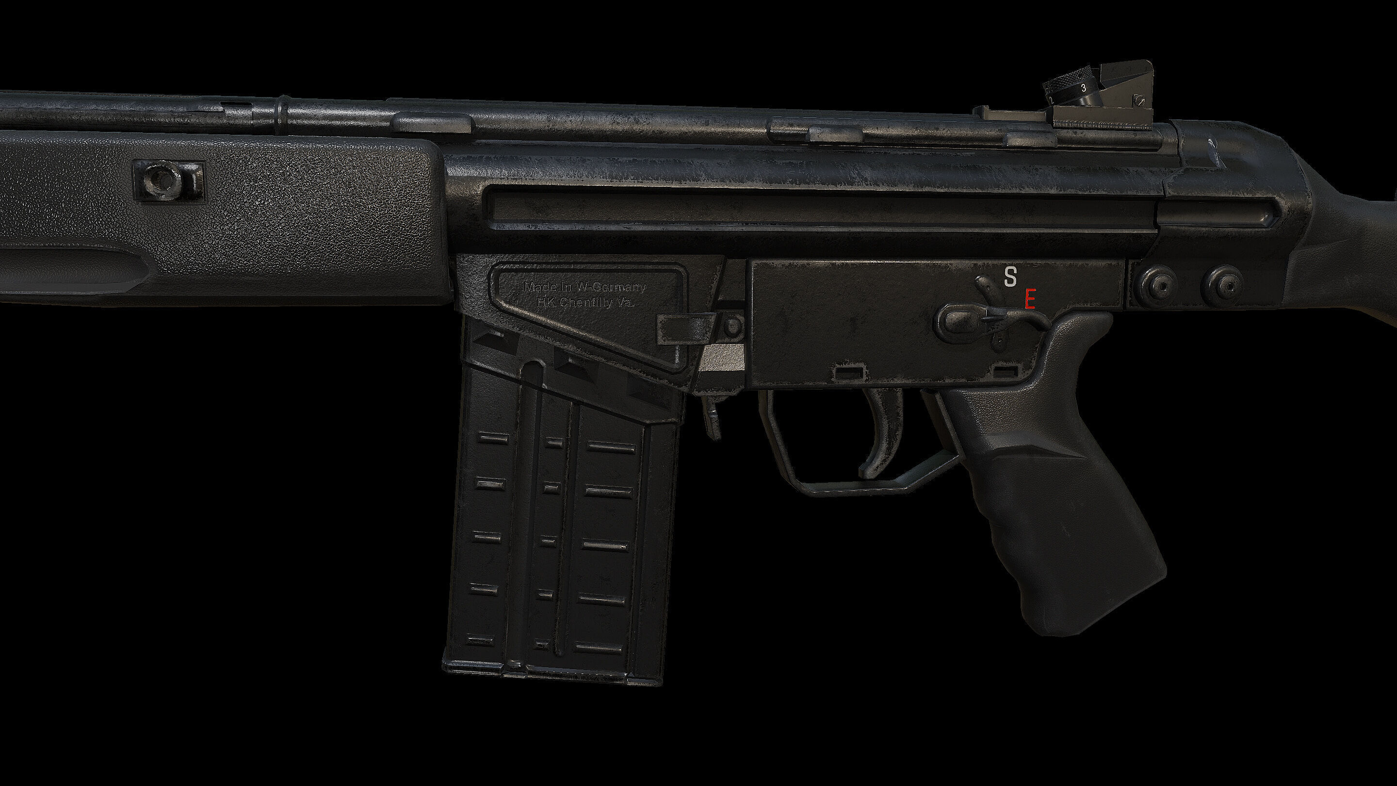 3D model G3 BattleRifle G3A3 VR / AR / low-poly | CGTrader