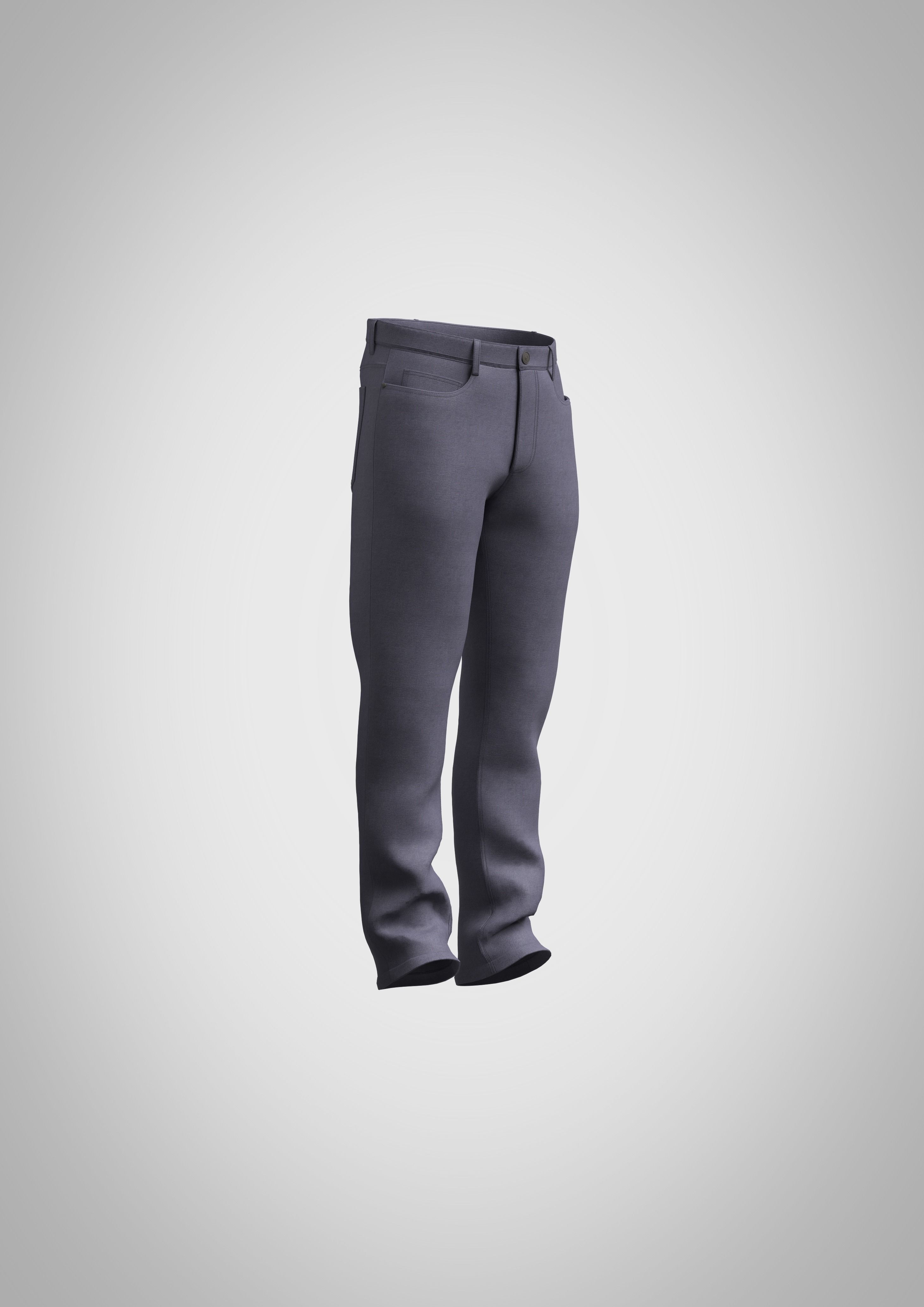 Five Pocket Pant 3D model | CGTrader