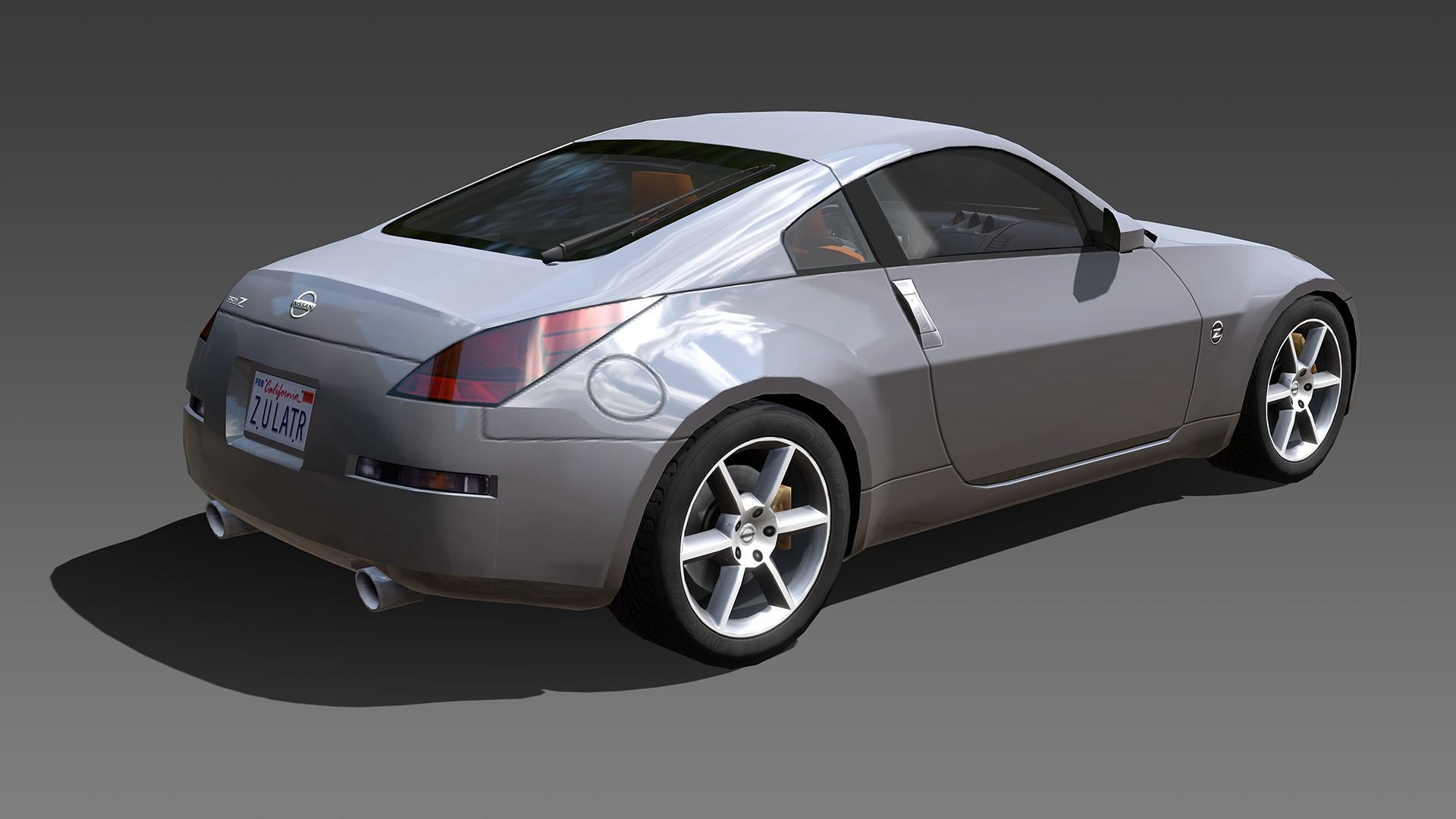 3D model 2002-2008 Nissan 350z VR / AR / low-poly | CGTrader