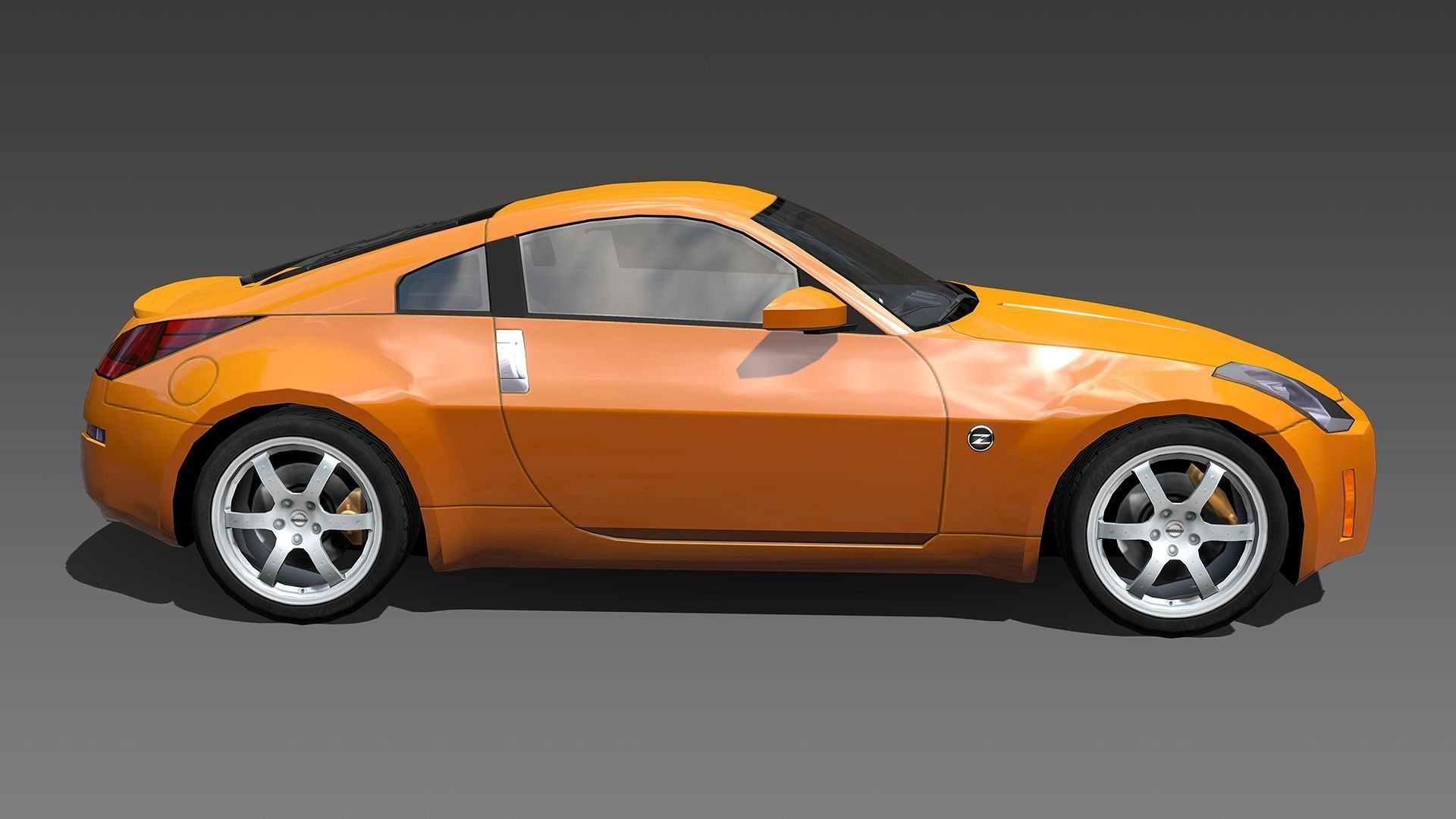 3D model 2002-2008 Nissan 350z VR / AR / low-poly | CGTrader