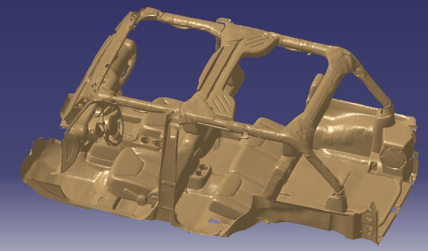 Jeep Wrangler Unlimited Sahara 2013 Vehicle 3d scan model 3D model ...
