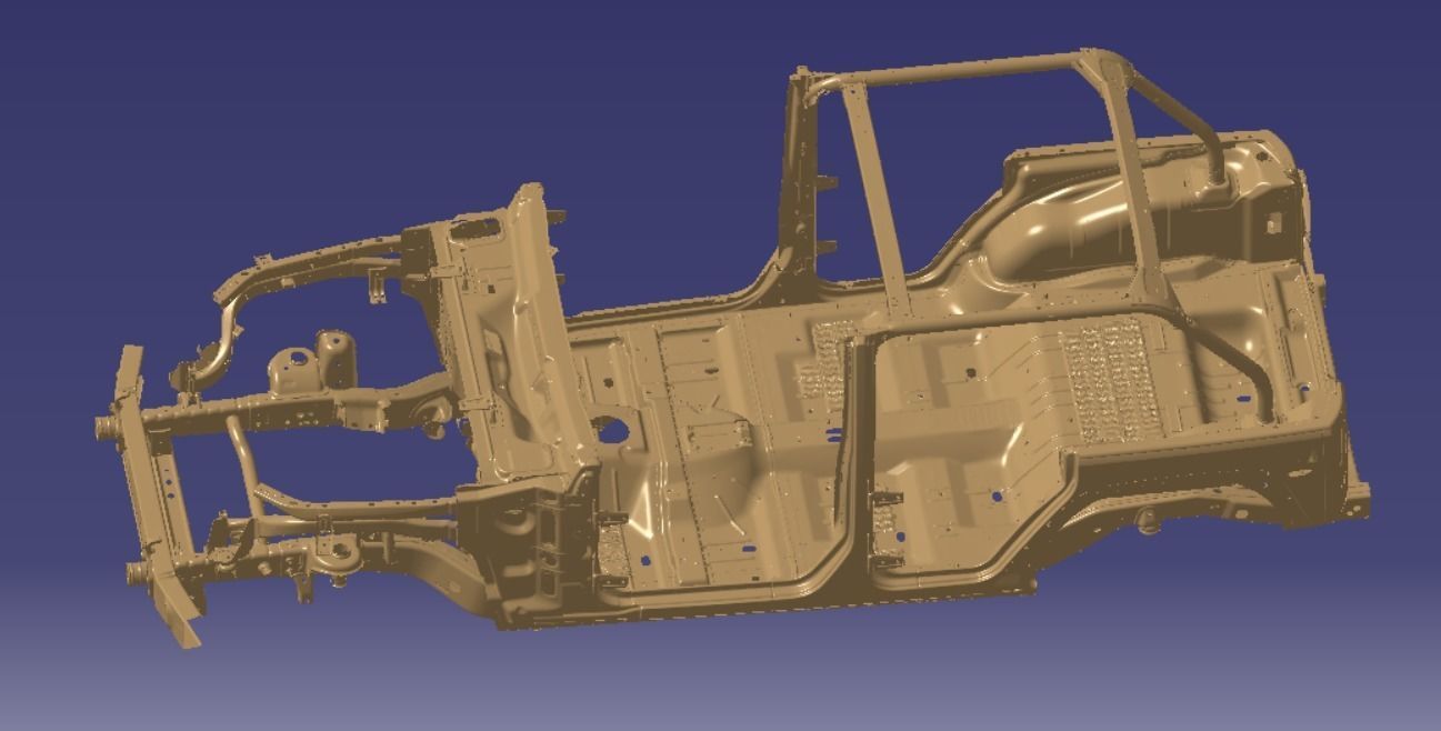 Jeep Wrangler Unlimited Sahara 2013 Vehicle 3d scan model 3D model ...