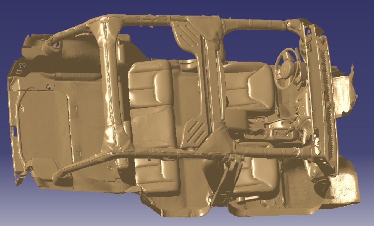 Jeep Wrangler Unlimited Sahara 2013 Vehicle 3d scan model 3D model ...