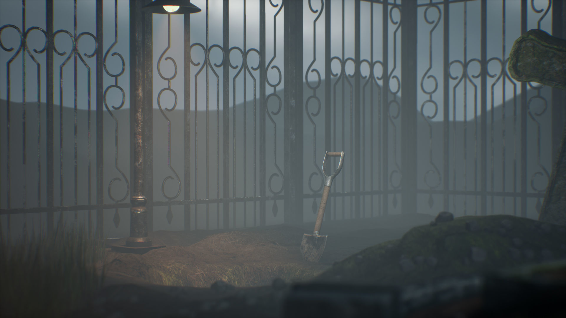 3D model Forgotten Cemetery VR / AR / low-poly | CGTrader