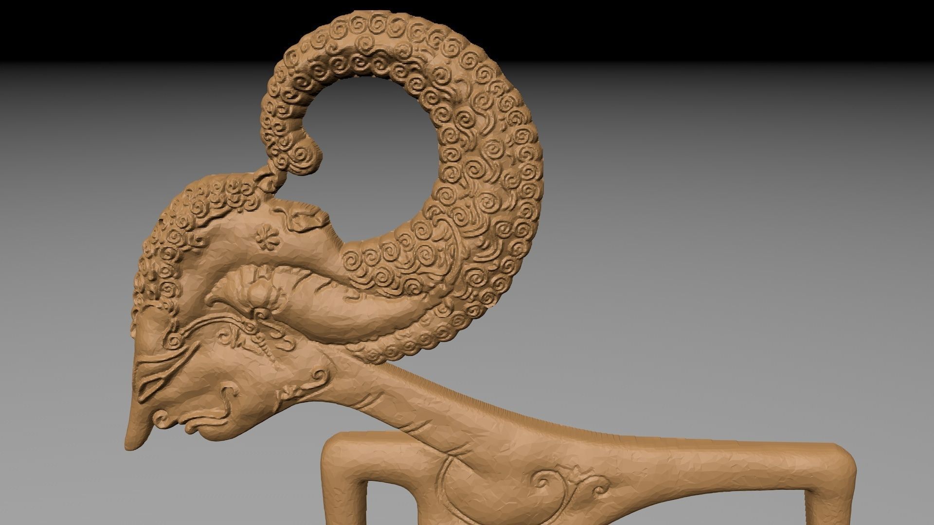 STL Files Relief Karakter Arjuna Pandawa 5 3D model | CGTrader