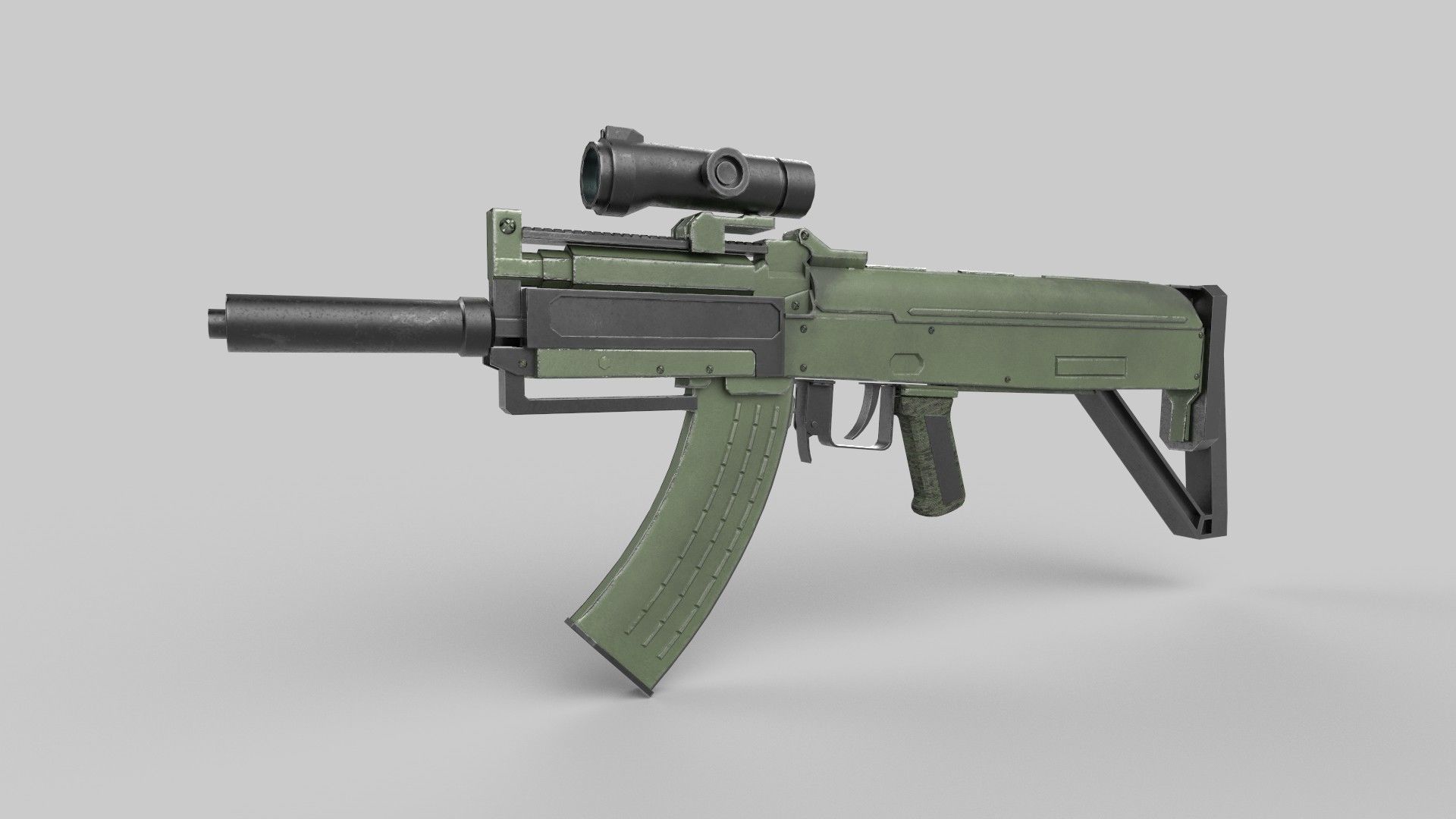 Uzi riffle 3D model | CGTrader