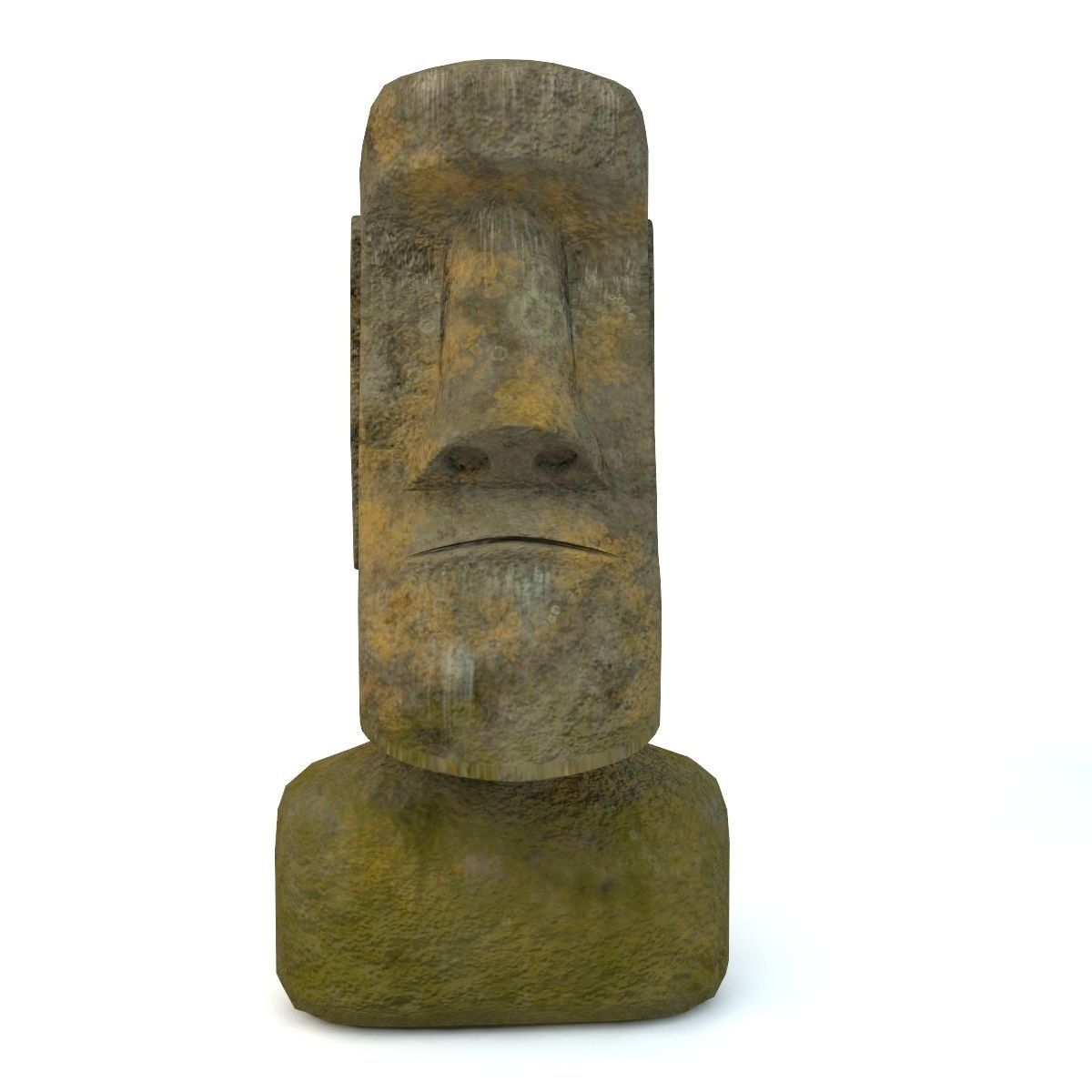 3D model Moai Statue from Easter Island VR / AR / low-poly | CGTrader