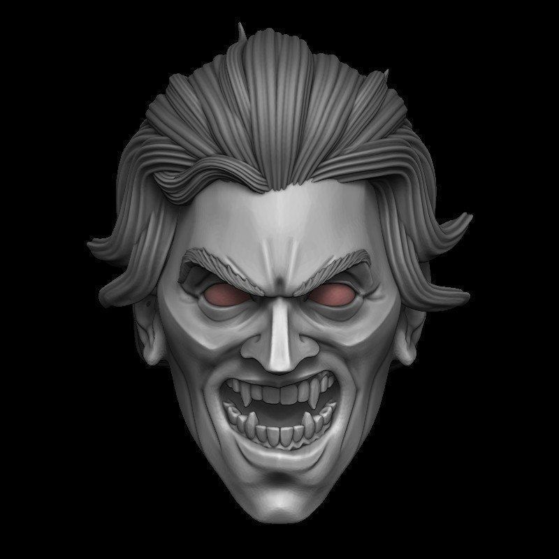 SPIDERMAN 2099 VAMPIRE HEAD 3D model | CGTrader