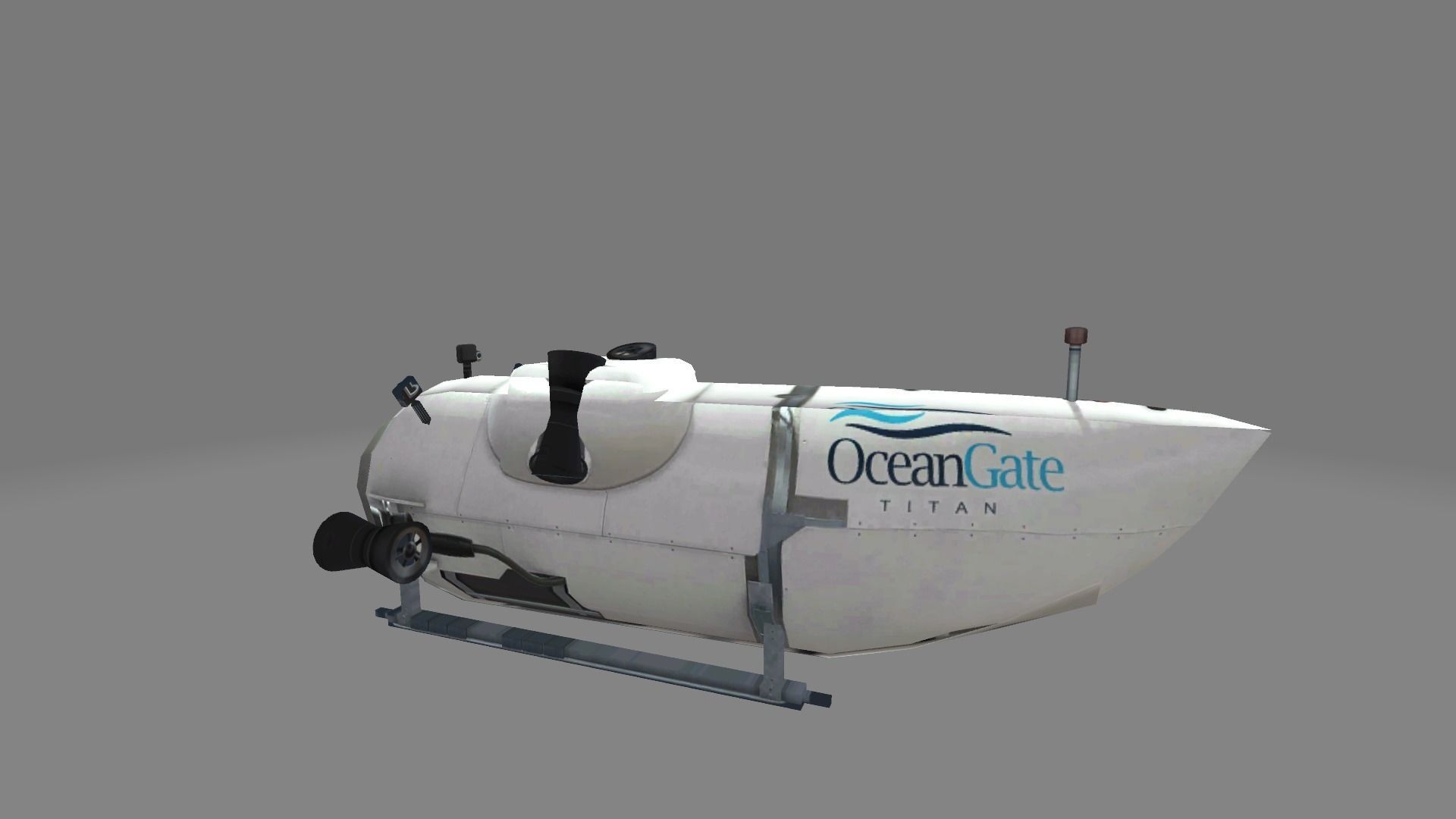 3D model Titan submarine 3D VR / AR / low-poly | CGTrader