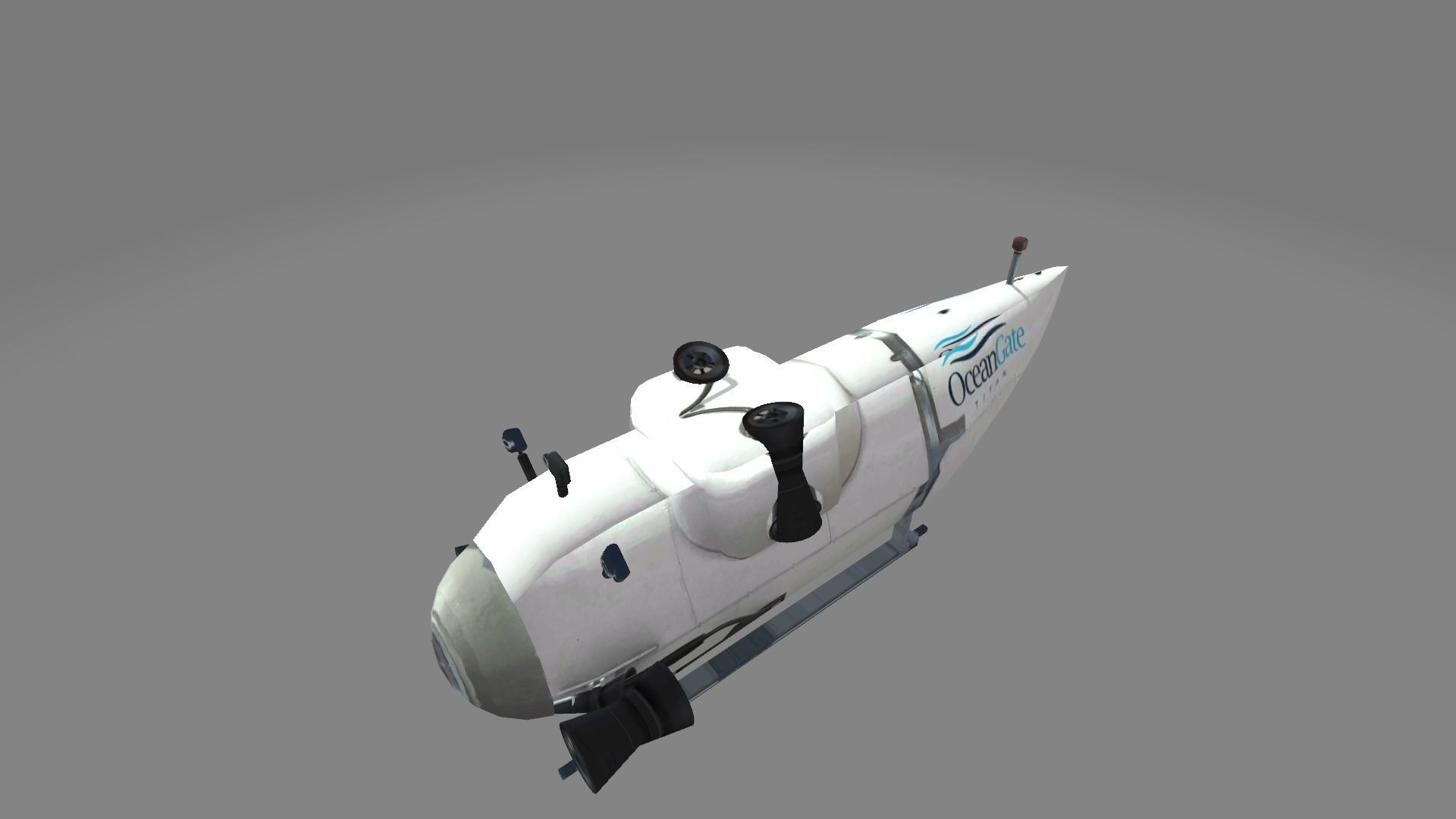3D model Titan submarine 3D VR / AR / low-poly | CGTrader