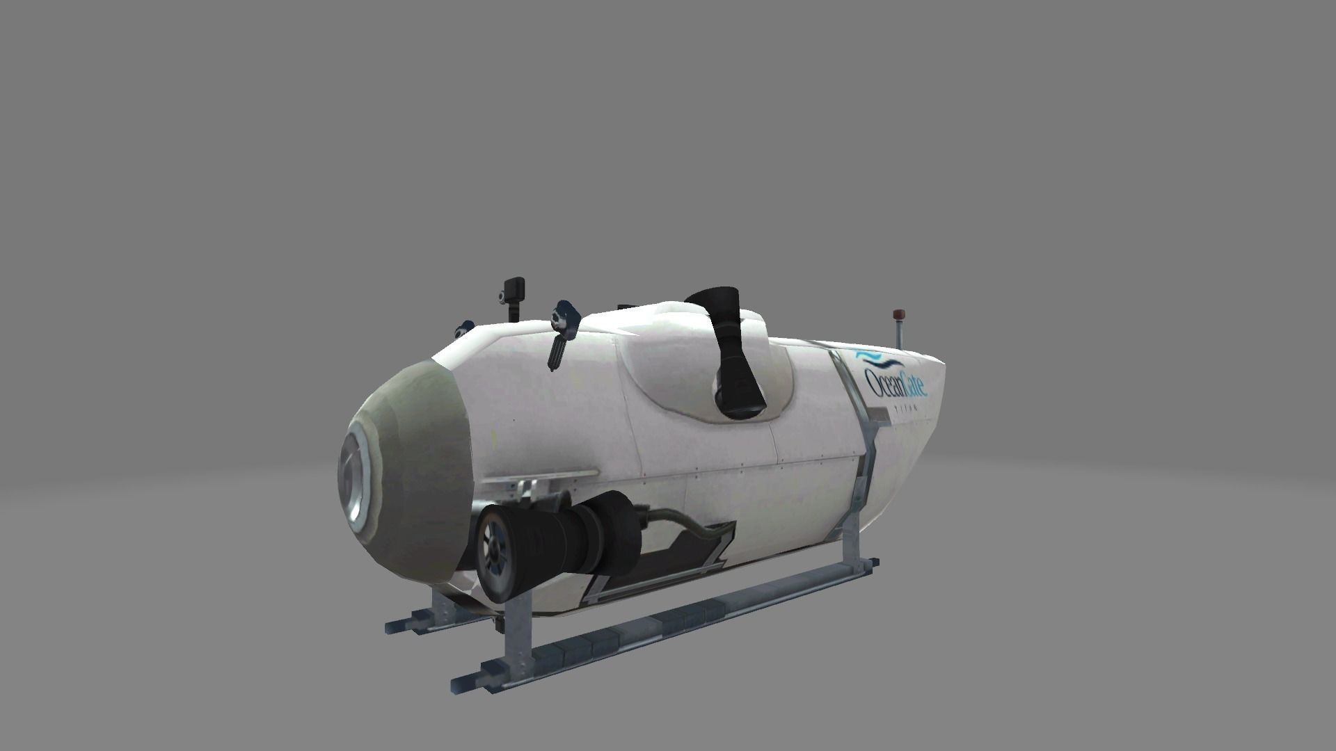 3D model Titan submarine 3D VR / AR / low-poly | CGTrader