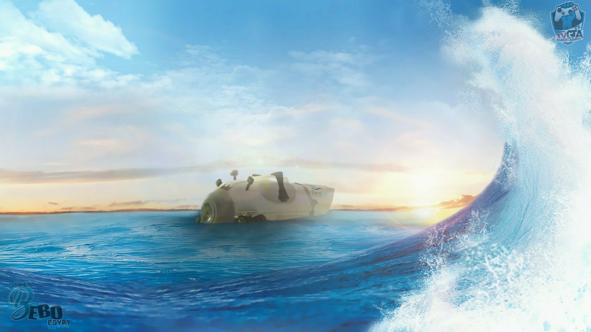 3D model Titan submarine 3D VR / AR / low-poly | CGTrader