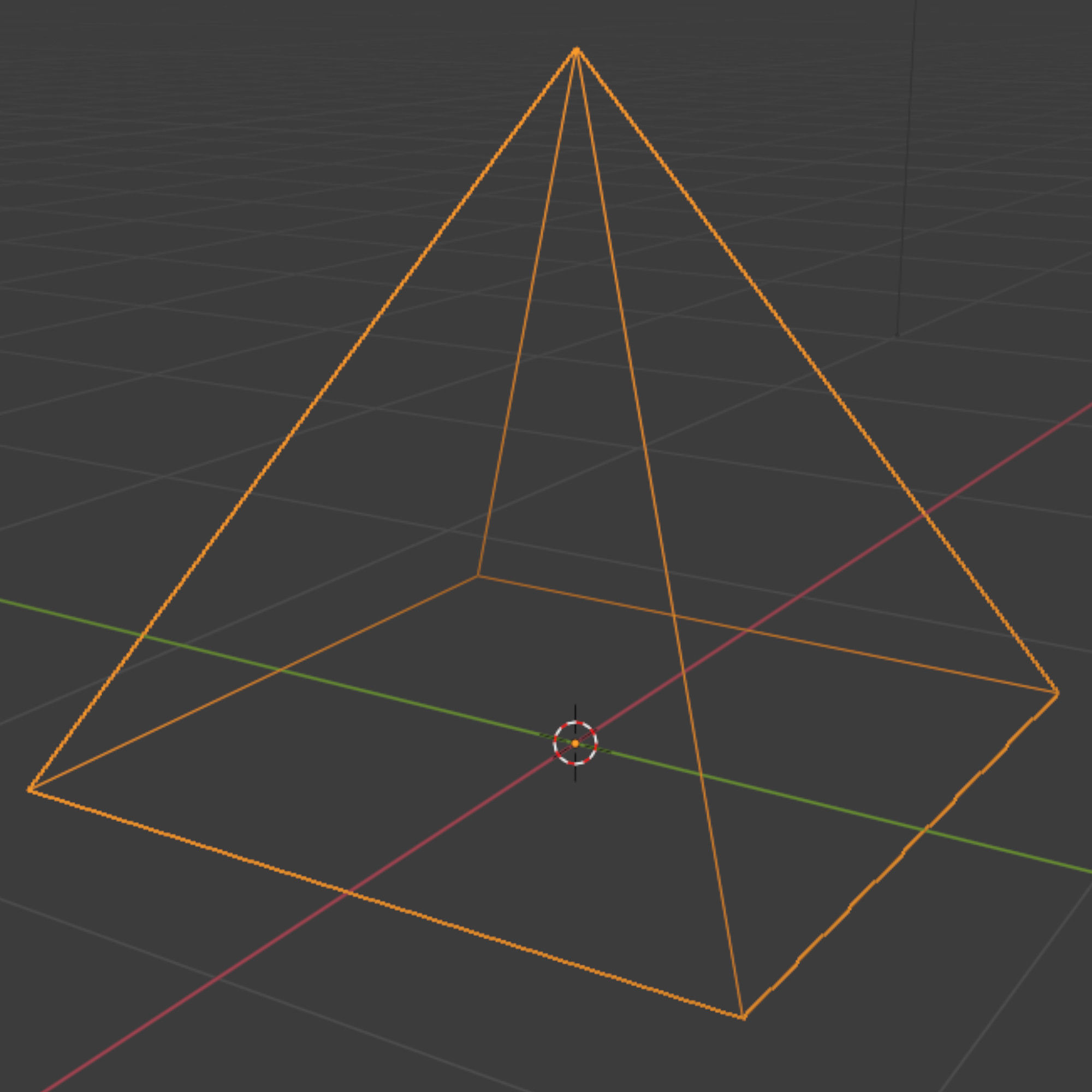 3D model Pyramid UFO Extraterrestrial Alien Spaceship VR / AR / low ...