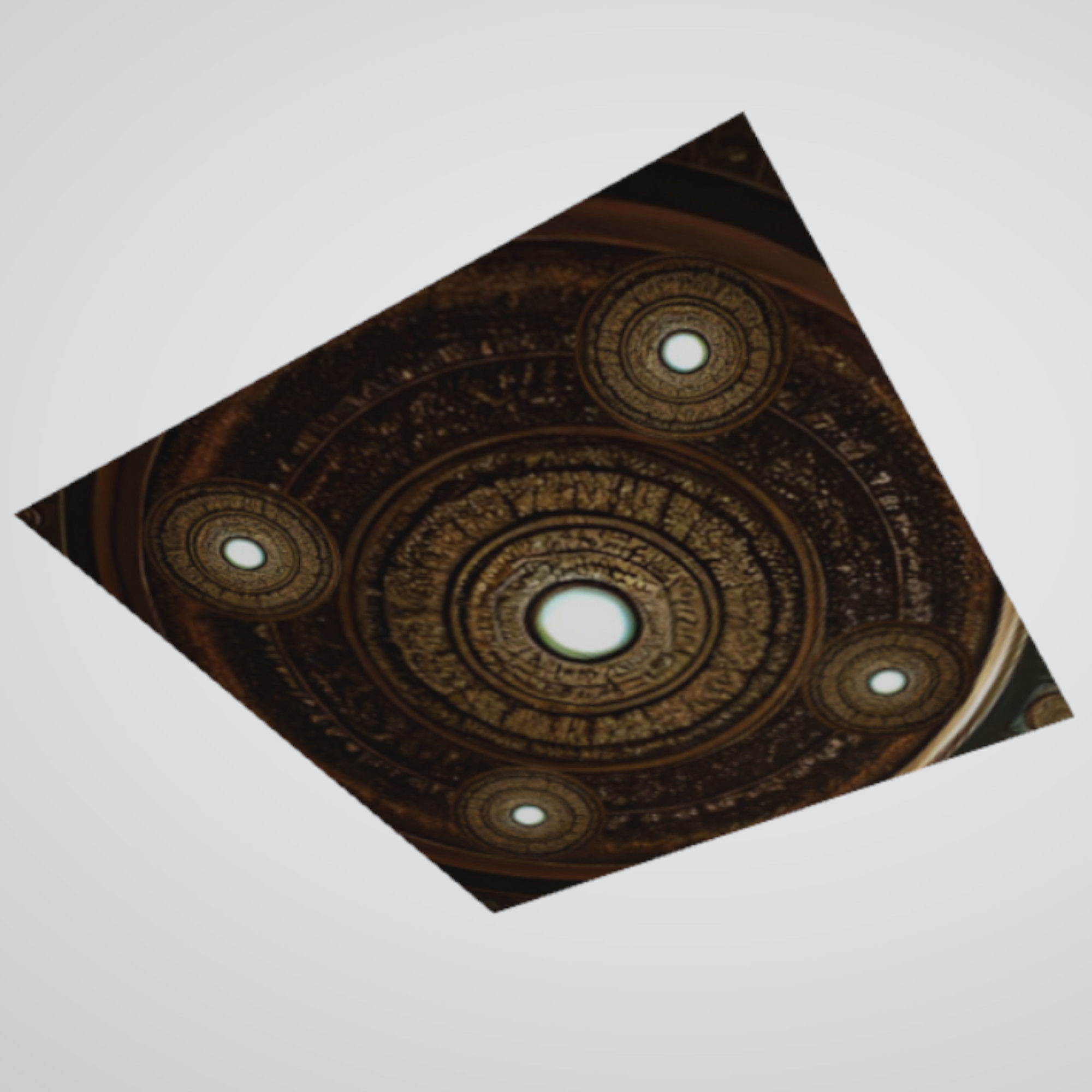 3D model Pyramid UFO Extraterrestrial Alien Spaceship VR / AR / low ...