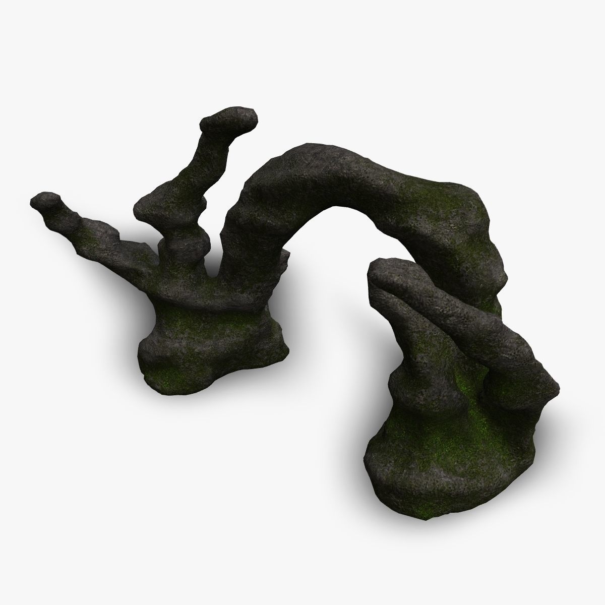 3D model Cave Arch - Moss 1 VR / AR / low-poly | CGTrader