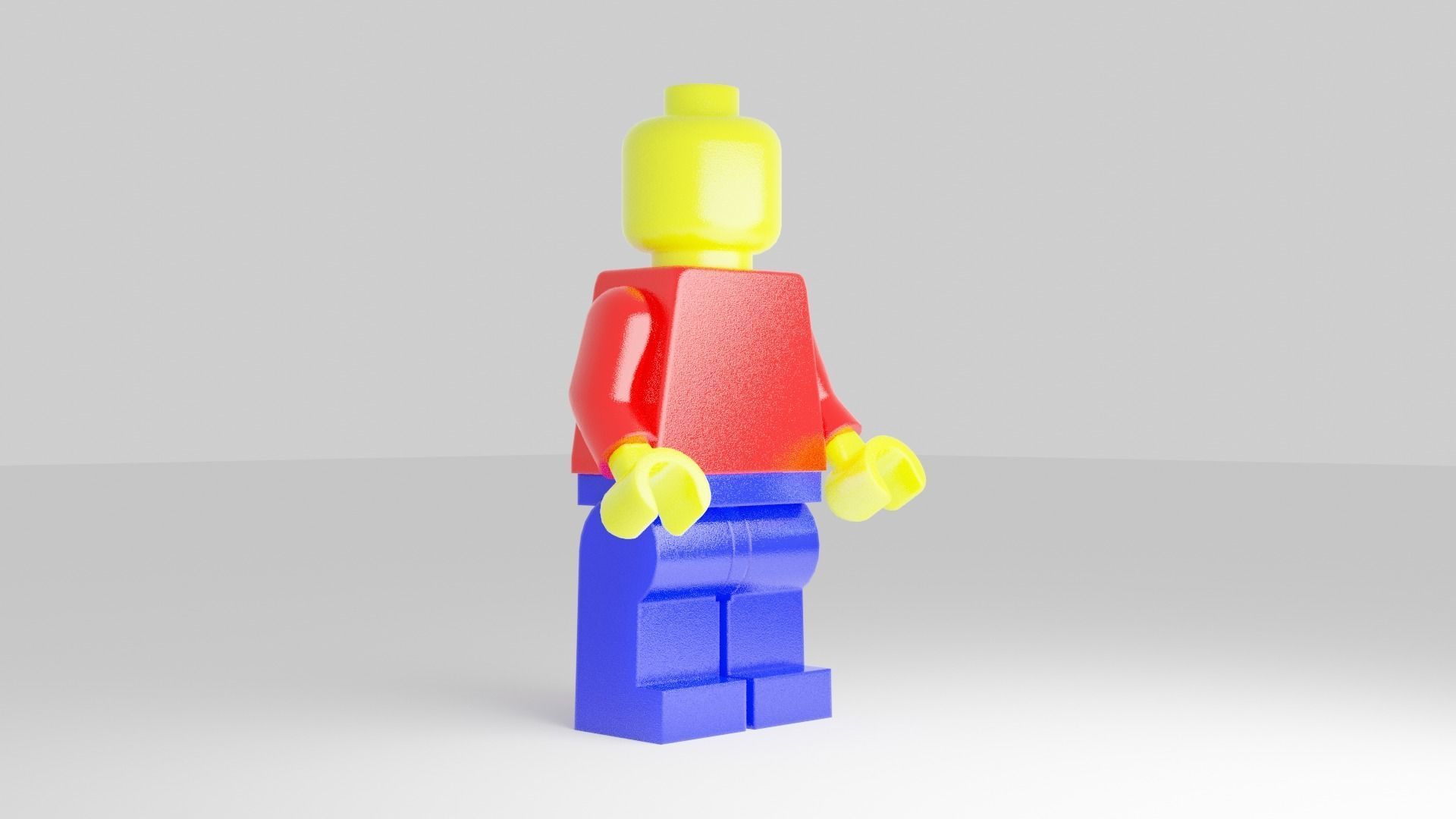 Lego classic minifig 3D model | CGTrader