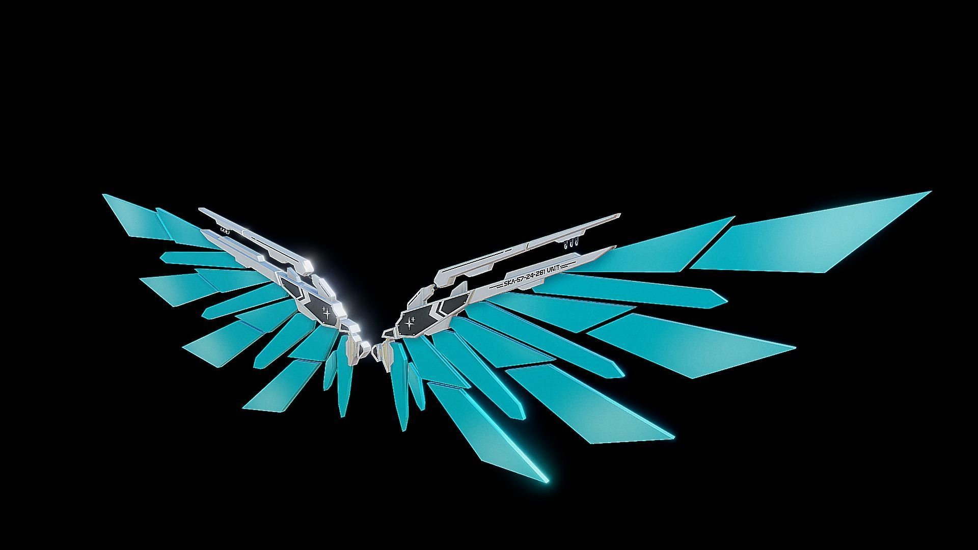 3D model Robot Wings VR / AR / low-poly | CGTrader