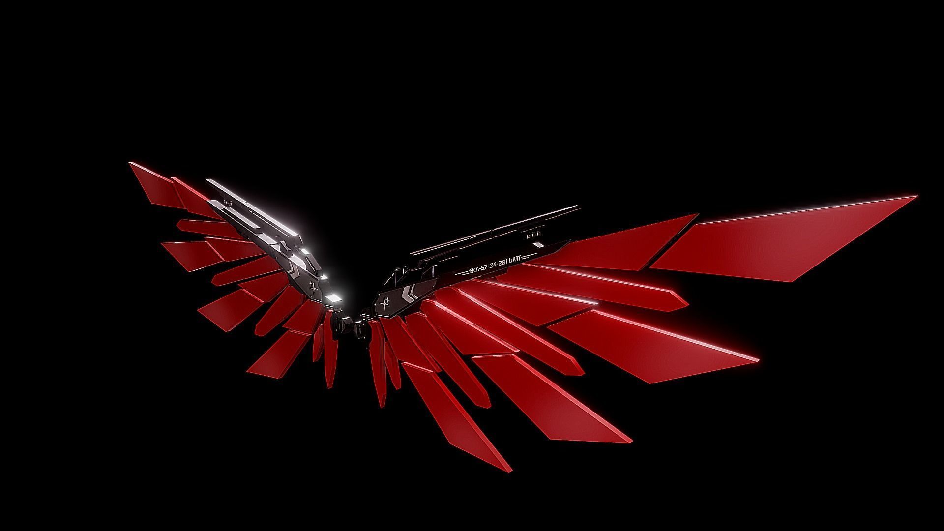 3D model Robot Wings VR / AR / low-poly | CGTrader