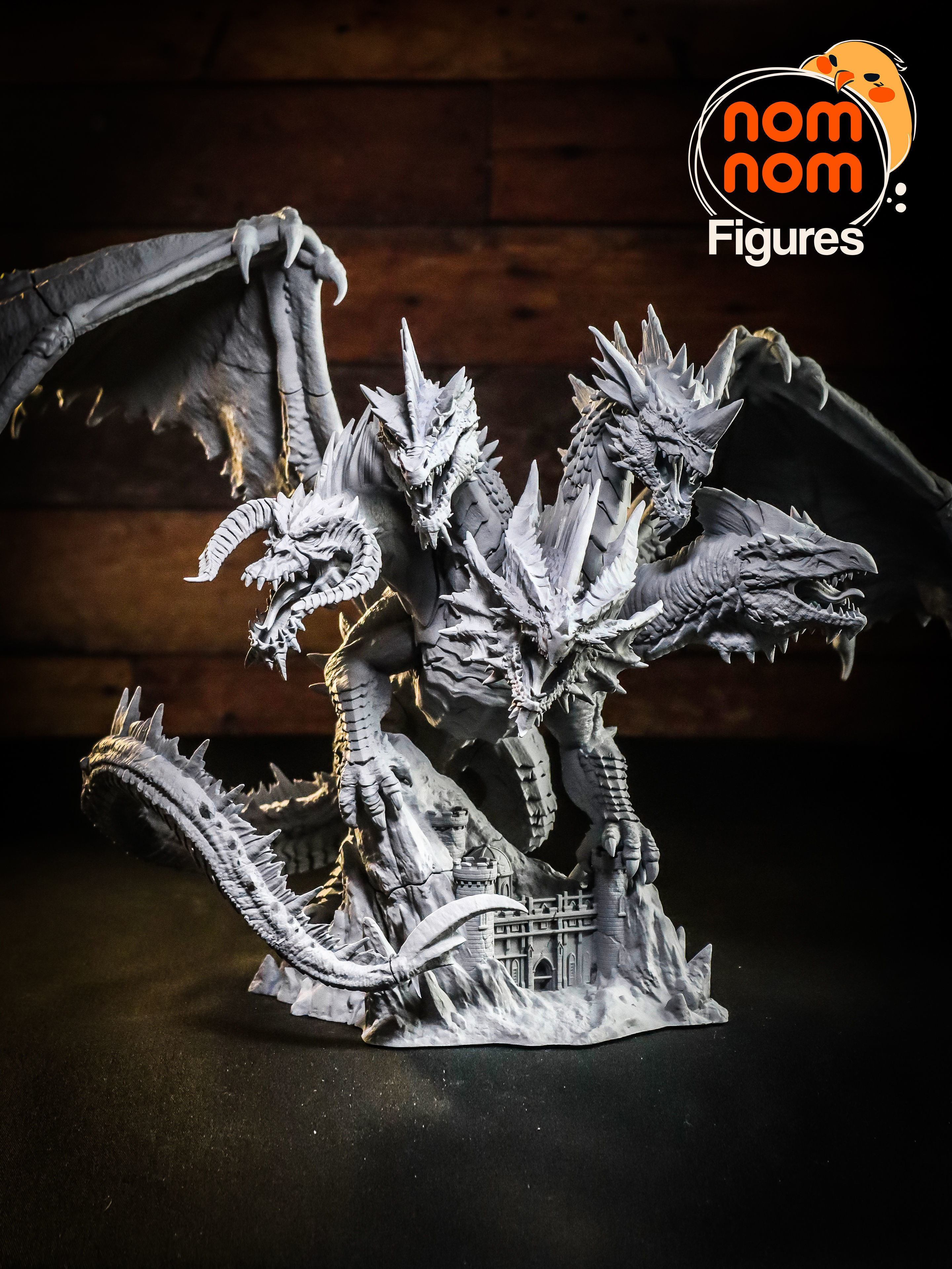 Tiamat - Dungeons and Dragons 3D model 3D printable | CGTrader