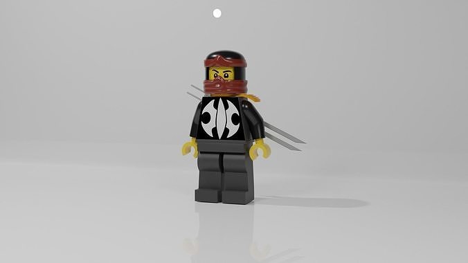Ninja Lego 3D model | CGTrader