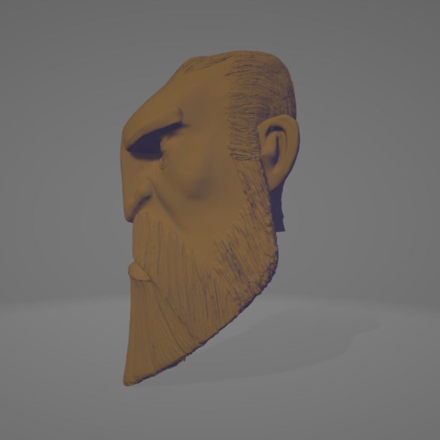COUNT DOOKU - THE CLONE WARS animated series 3D model 3D printable ...