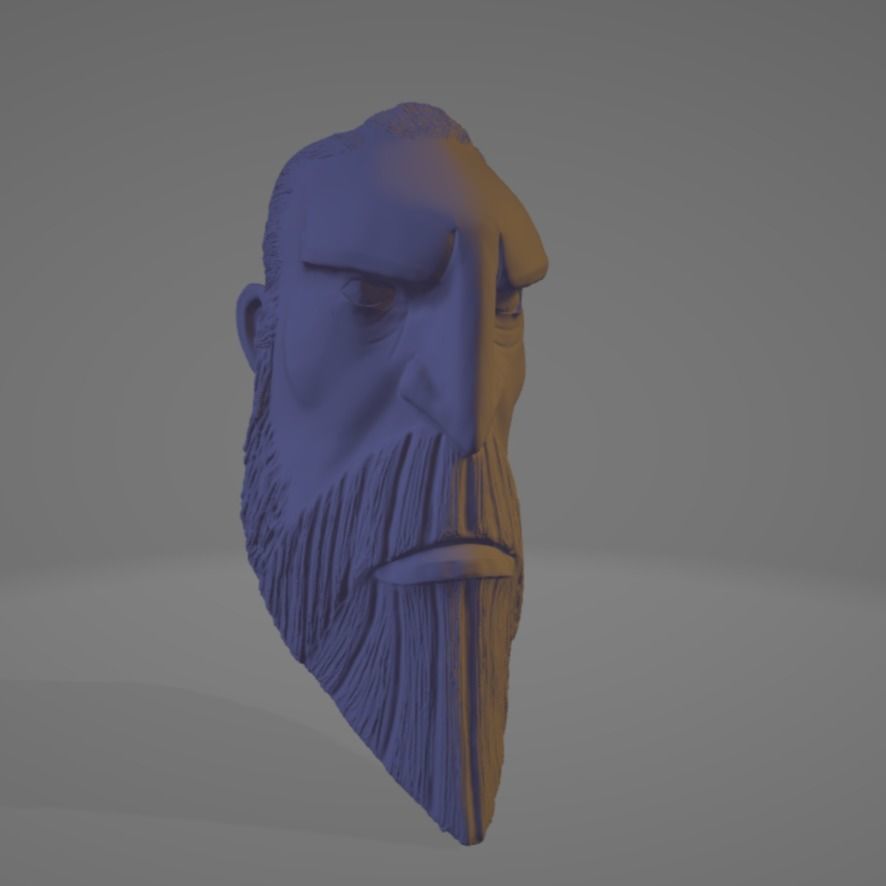 COUNT DOOKU - THE CLONE WARS animated series 3D model 3D printable ...