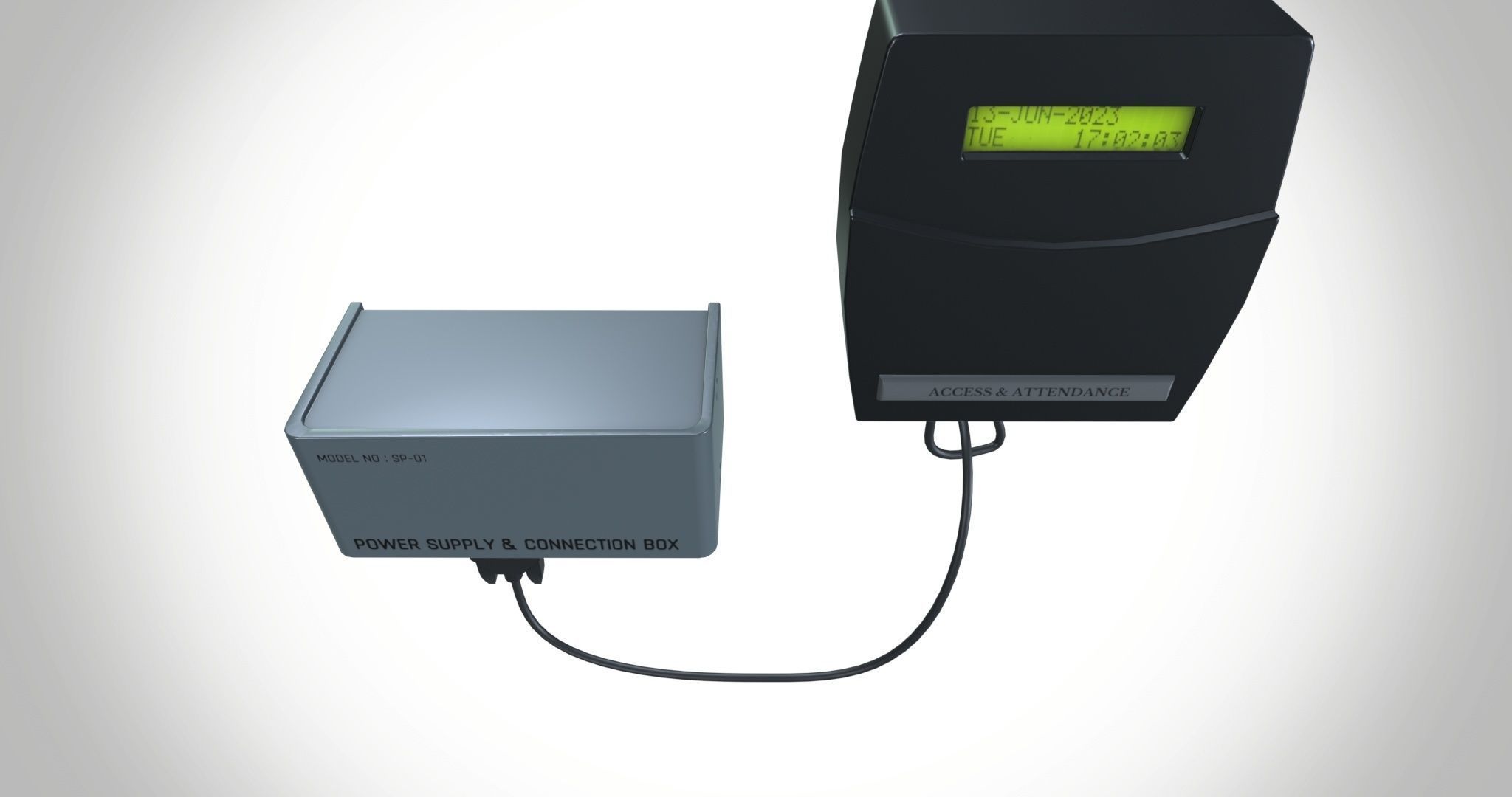 3D model Biometric Machine VR / AR / low-poly | CGTrader