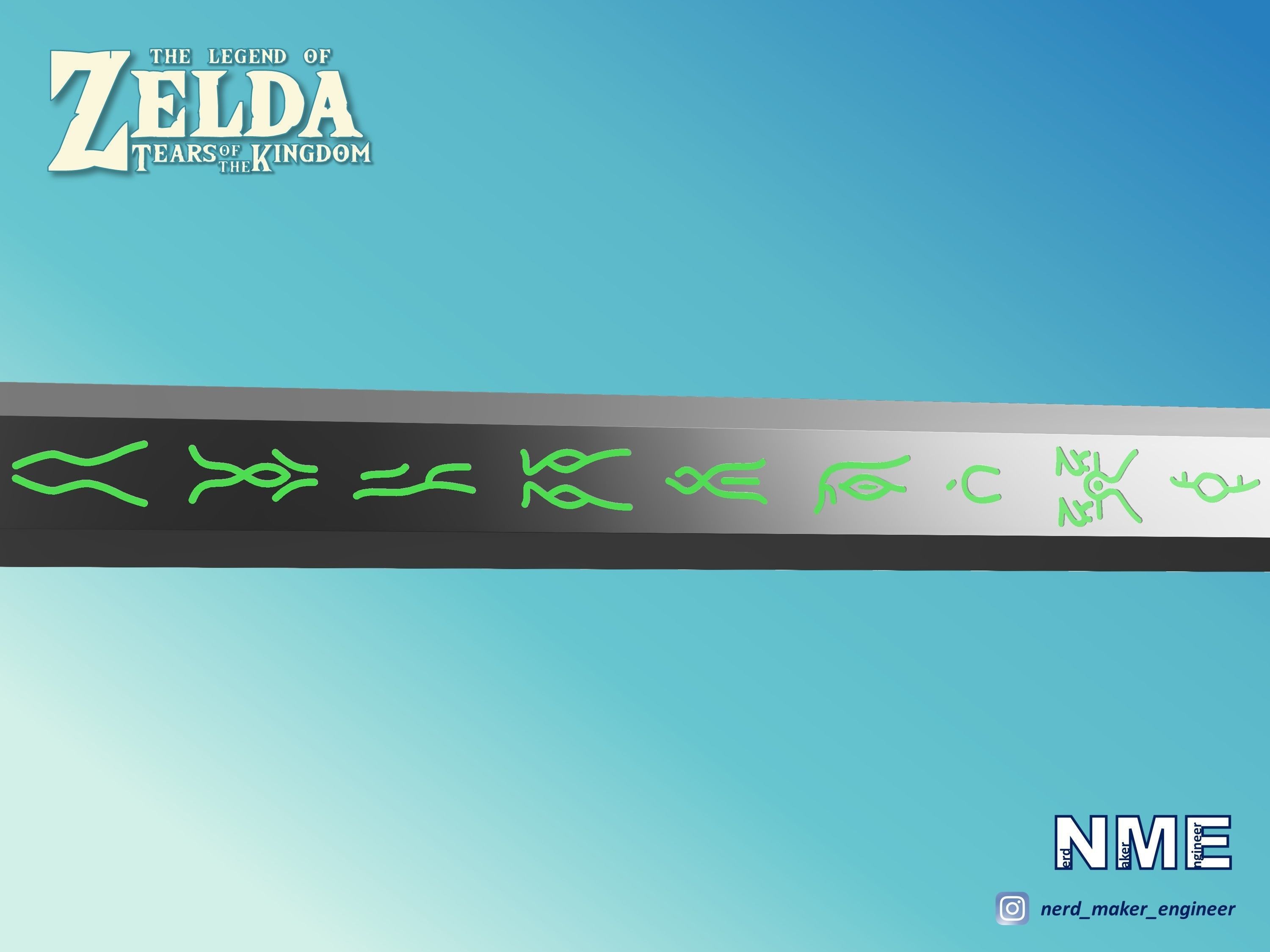 Master Sword - Zelda Tears of the Kingdom - Decayed and Fused - 3D ...