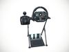 3D model Logitech Driving Simulator with Stand VR / AR / low-poly ...
