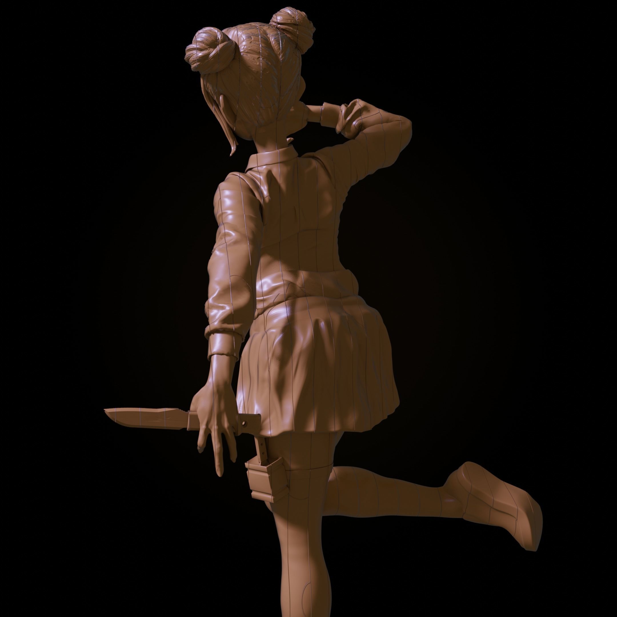 Himiko Toga 3D Model 3D model 3D printable | CGTrader