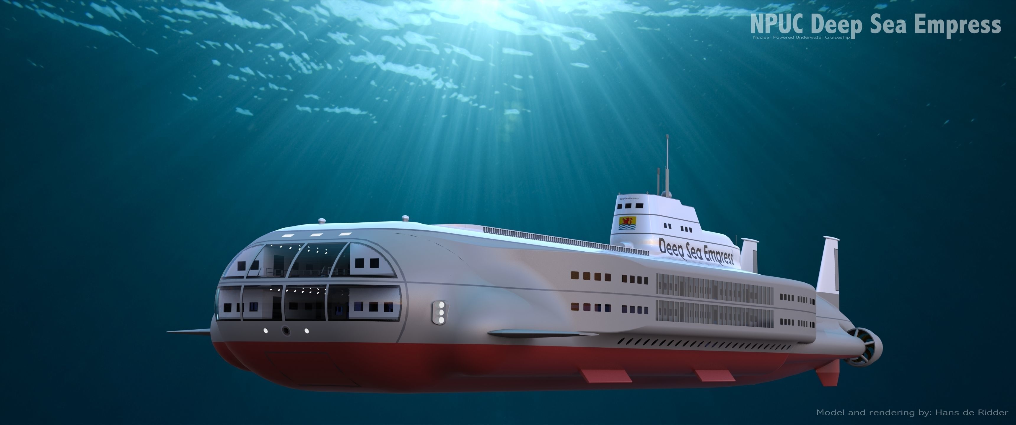 submarine deep-sea-empress 3D model | CGTrader
