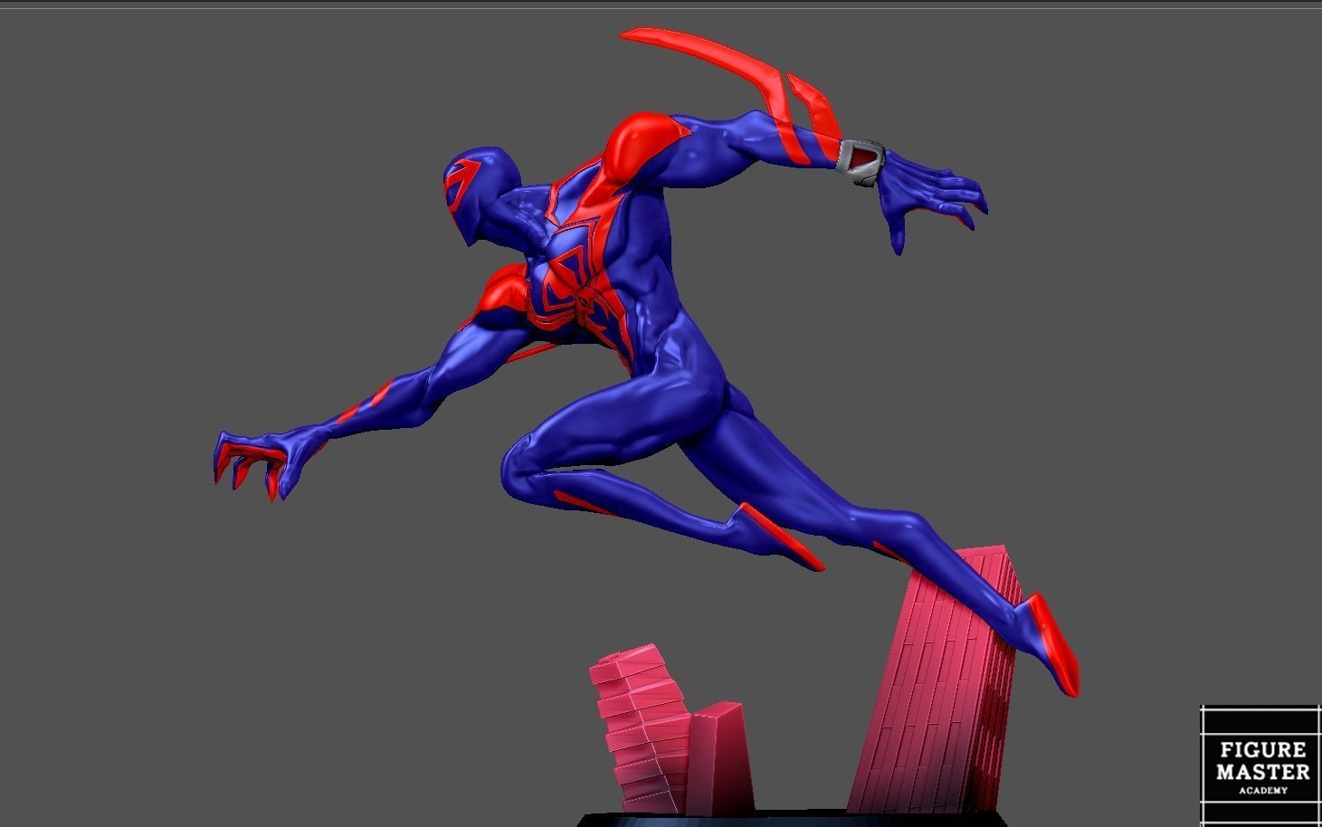 SPIDERMAN ACROSS THE SPIDERVERSE MILES MORALES MIGUEL 2099 PACK 3D ...