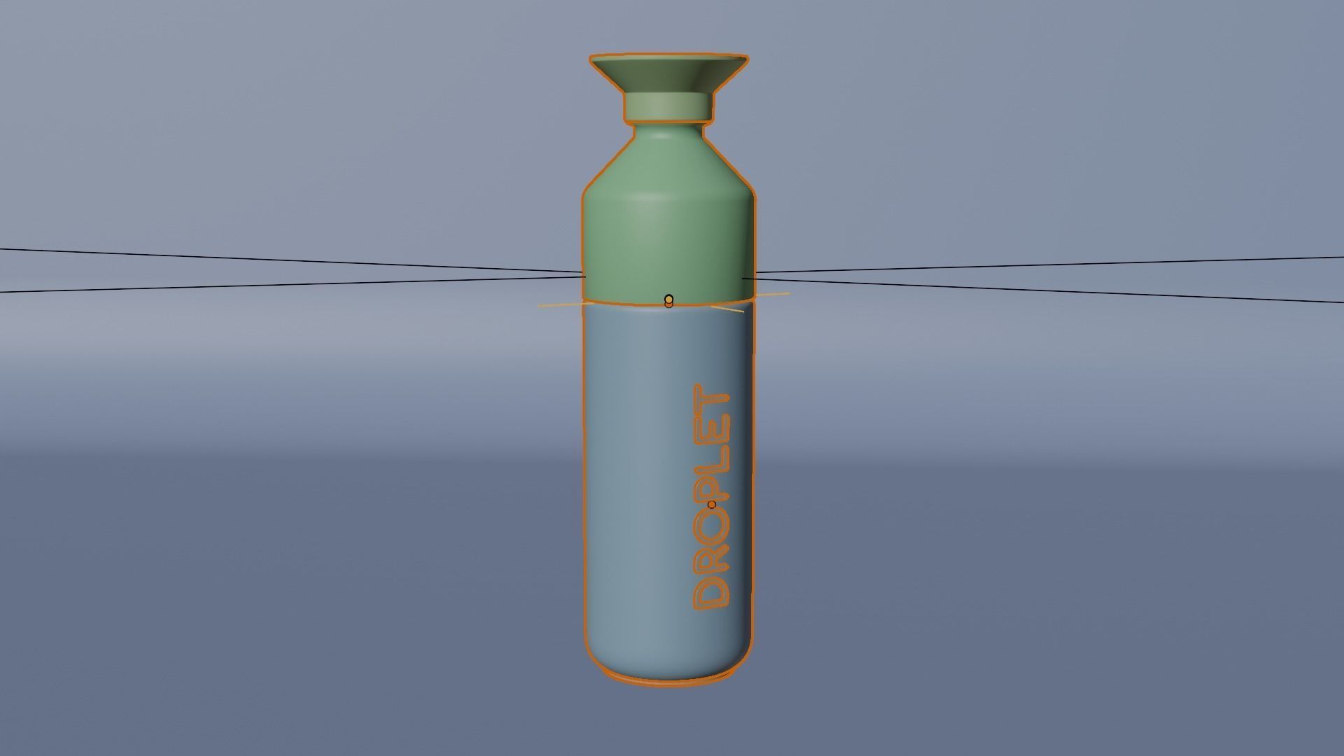 Reusable Water Bottle 3D model | CGTrader