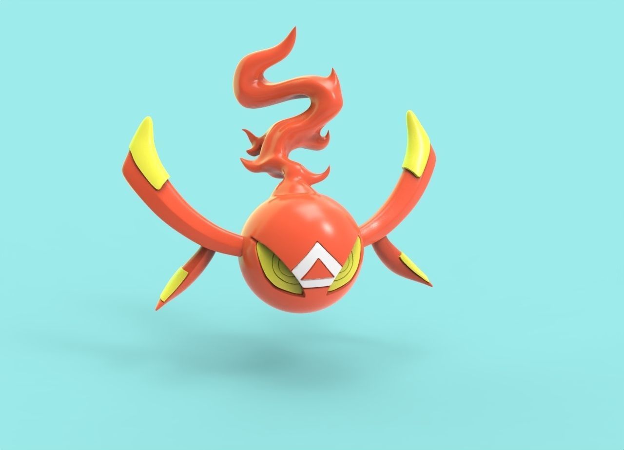 FIRE SPIRIT HAO HITODAMA - SHAMAN KING FANART 3D model 3D printable ...