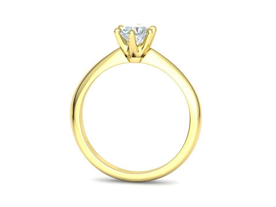 Solitaire Rings Collection 30 pointer and 50 pointer diamonds | CGTrader