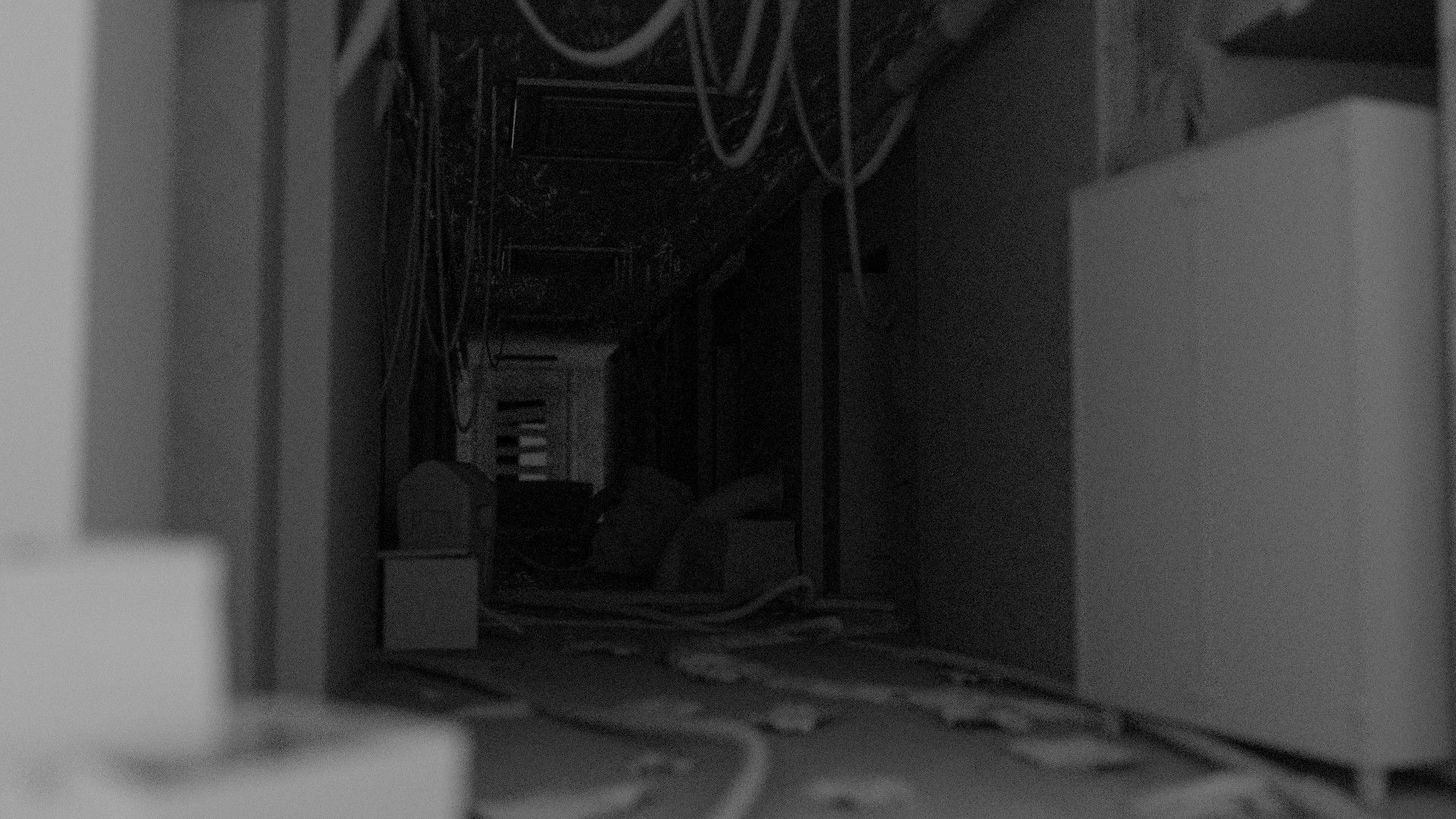 3D model Concept Art Dystopic Corridor Scene Low Poly VR / AR / low ...