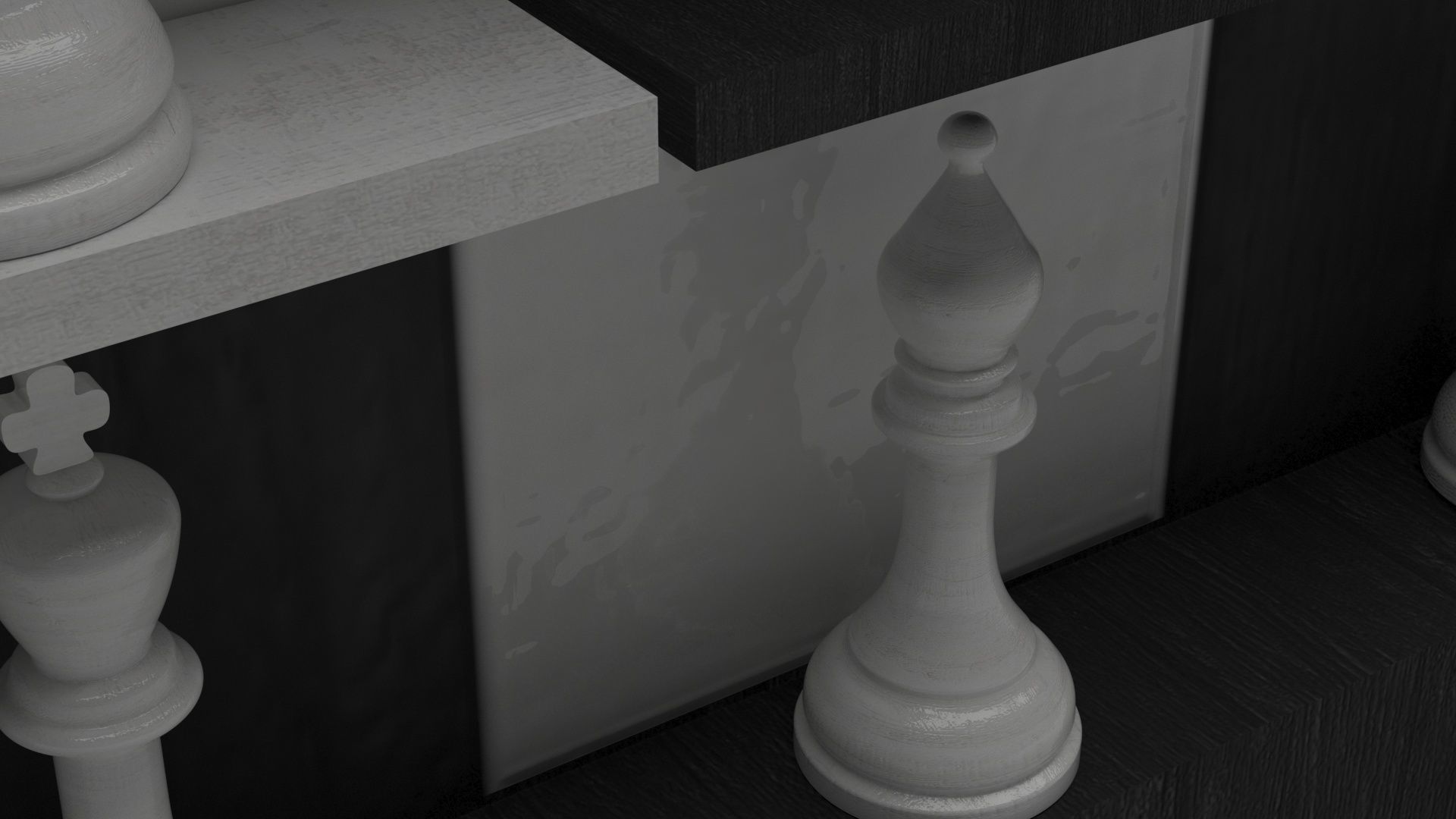 Wall Chess 3D model | CGTrader