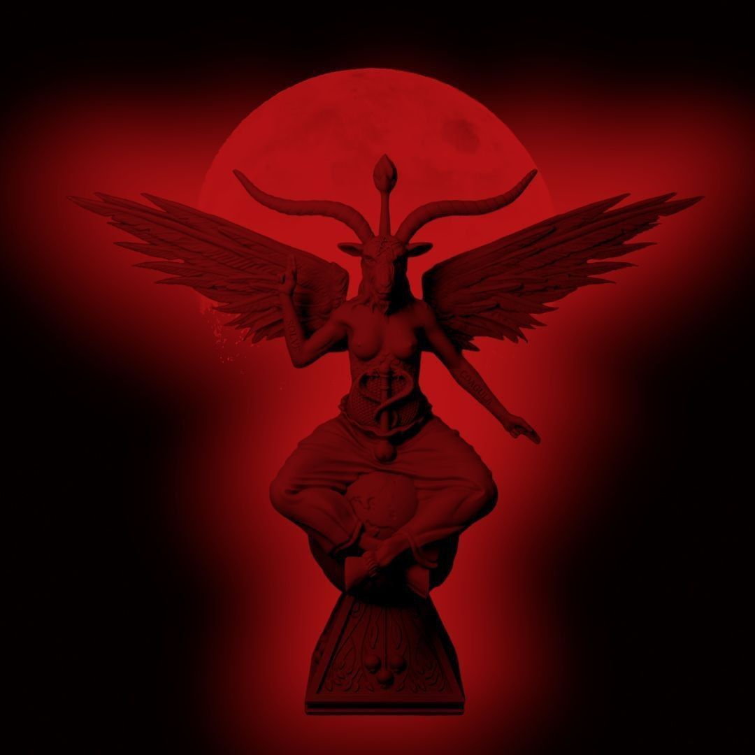 Baphomet Traditional 3D model 3D printable | CGTrader