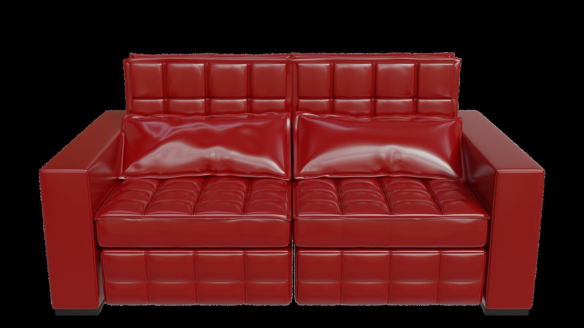 retractable sofa with animation closing 3D model animated | CGTrader