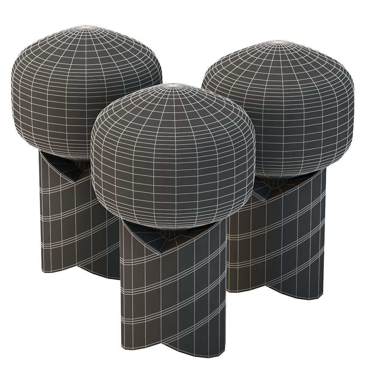 Rope table light 3D model | CGTrader