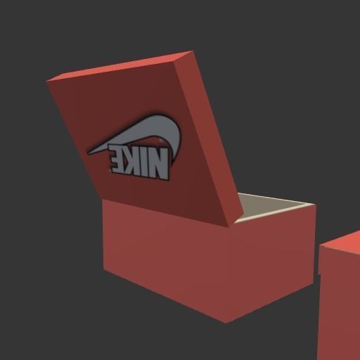 3D model Nike shoes box VR / AR / low-poly | CGTrader