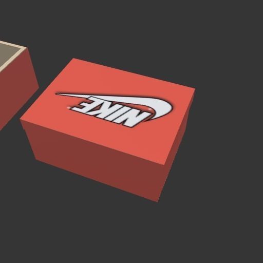 3D model Nike shoes box VR / AR / low-poly | CGTrader